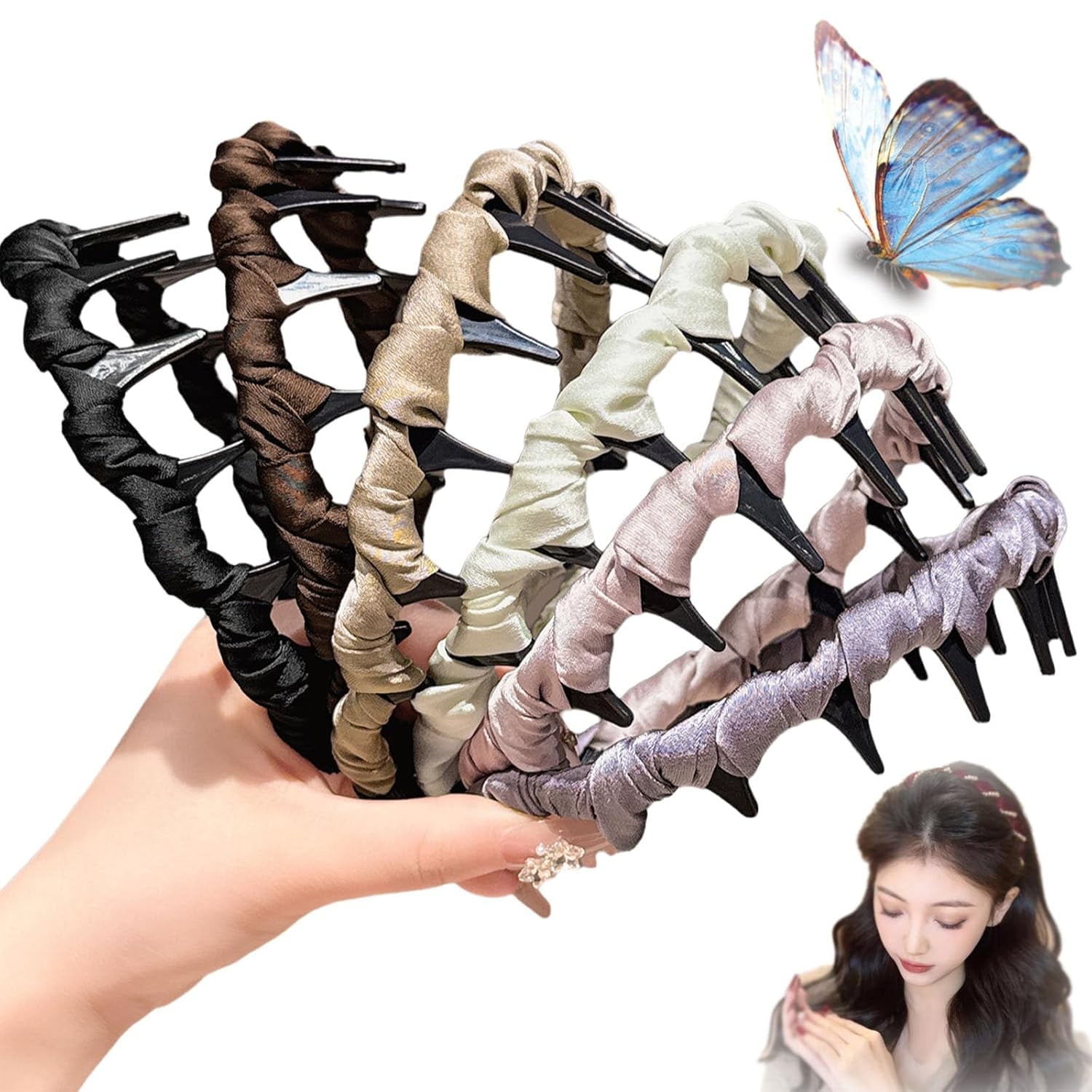 Retro High Skull Pearl Headband, Basicallyt Vintage High Cranium ...