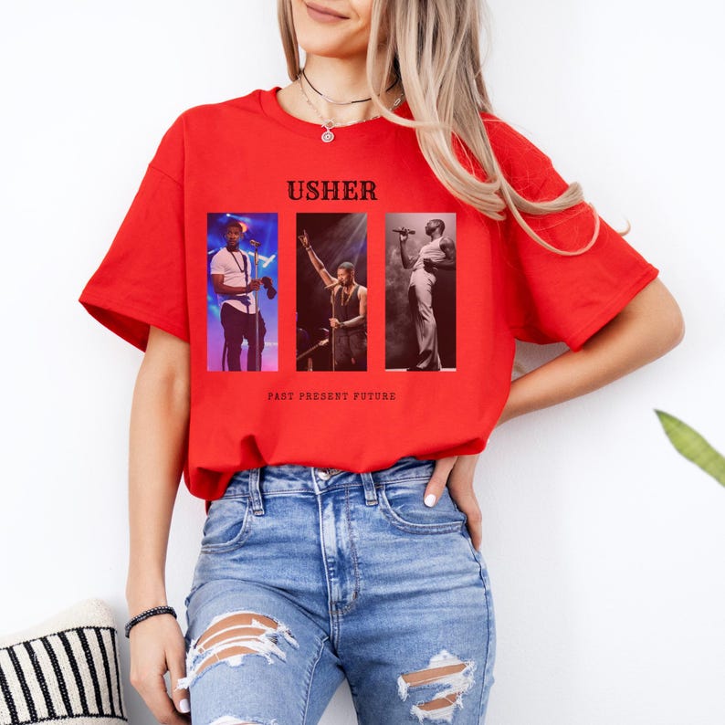 Retro Hip-Hop and R&B Graphic Tee, Soft Cotton Classic Streetwear Shirt Music RnB Singer Shirt ...