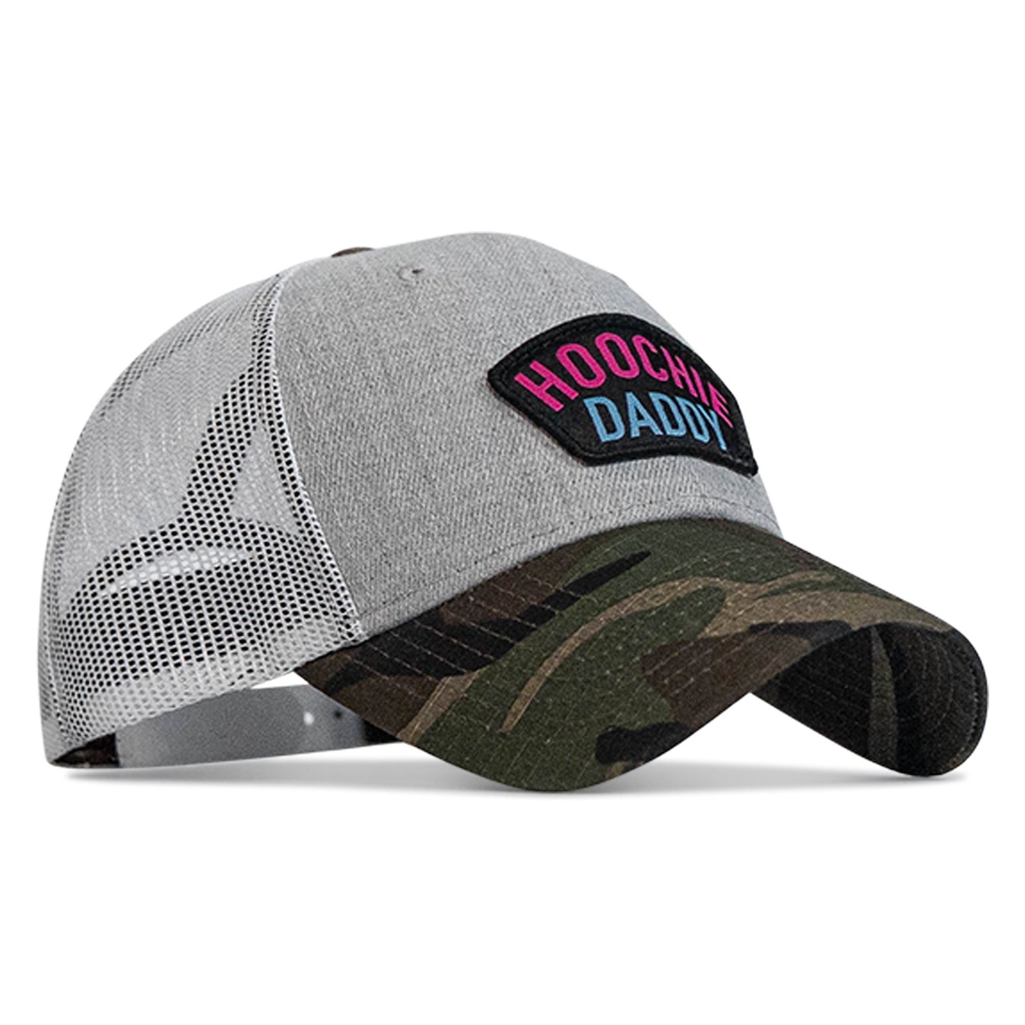Combat Iron Retro Hoochie Daddy Patch Snapback Hat Bdu Camo / White ...