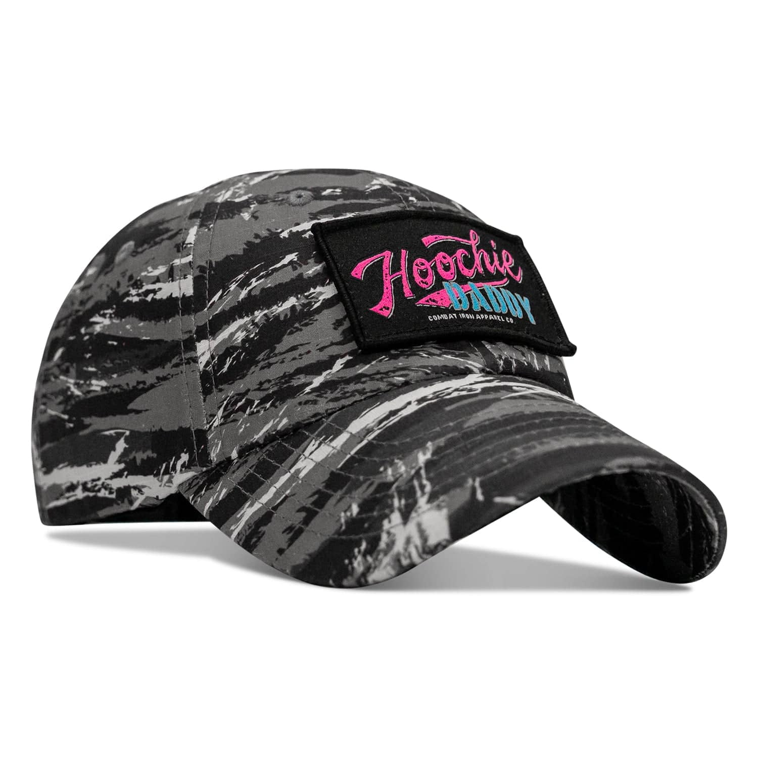 Retro Hoochie Daddy Script Patch Ripstop Low Pro Operator Hat Midnight ...