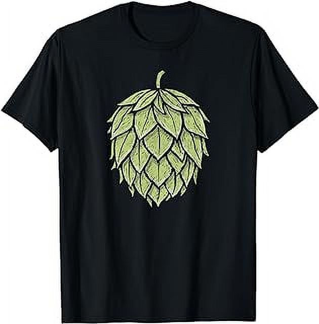 Retro Hops Lover Vintage Minimalist Beer Graphic T-Shirt - Walmart.com