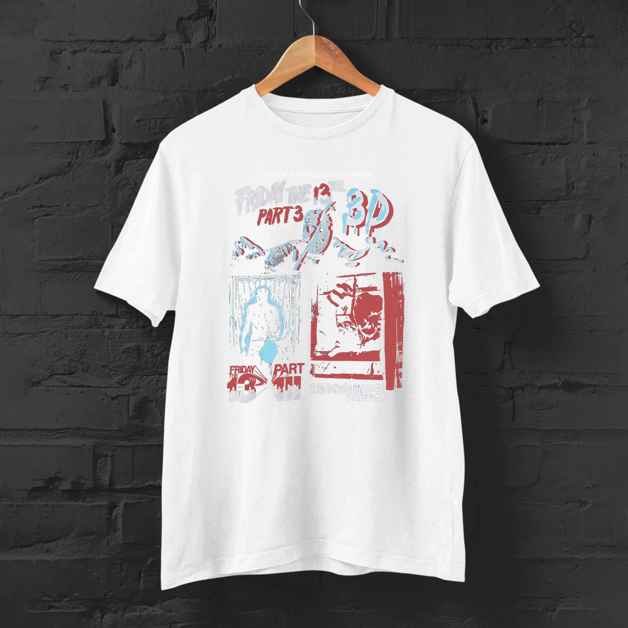 Retro Horror Slasher Movie Inspired Part 3 Graphic Shirt, Vintage New ...