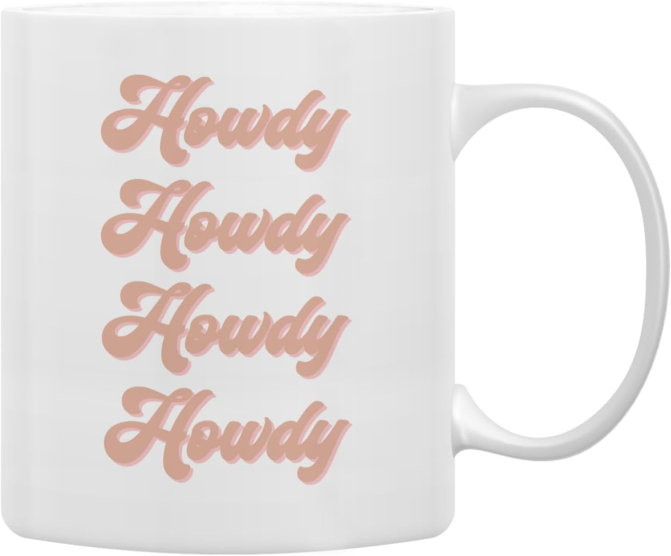 Retro Hot Pink Preppy Howdy Coffee Mugs Mug, Gifts For Teen Girls ...