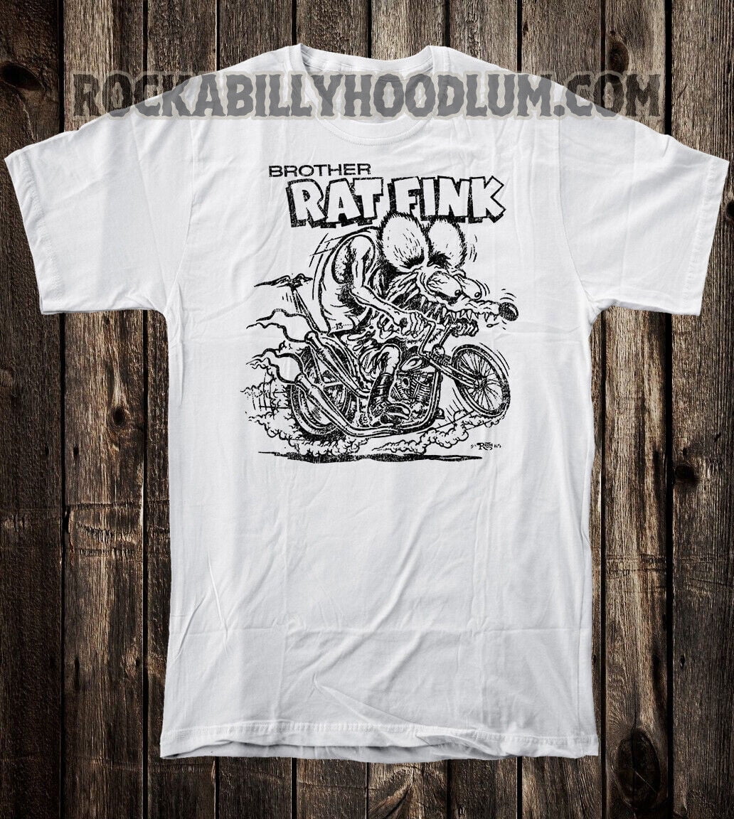 Retro Hot Rod Tee T Shirt Art Ed Big Daddy Roth Monster Brother Rat ...