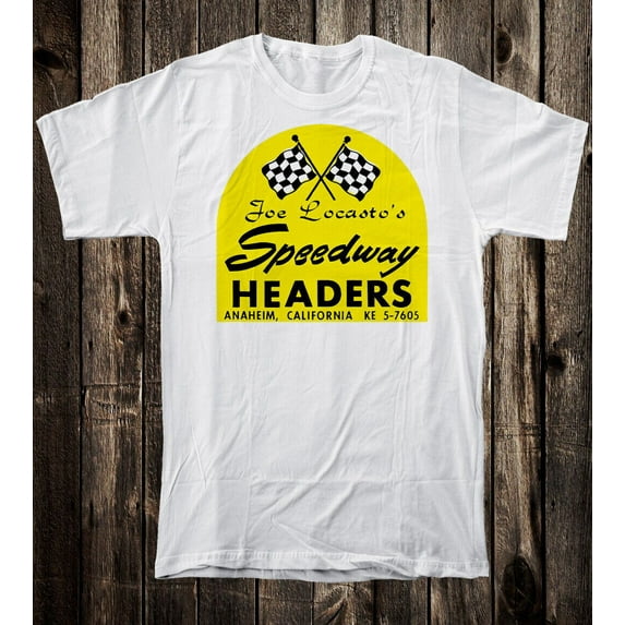 Retro Hot Rod Tee T Shirt Drag Race Racing Speed Shop Joe Locasto ...