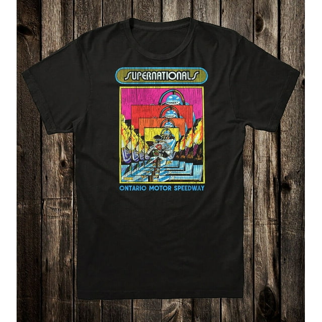 Retro Hot Rod Tee T Shirt Drag Race Racing Supernationals Ontario Motor ...