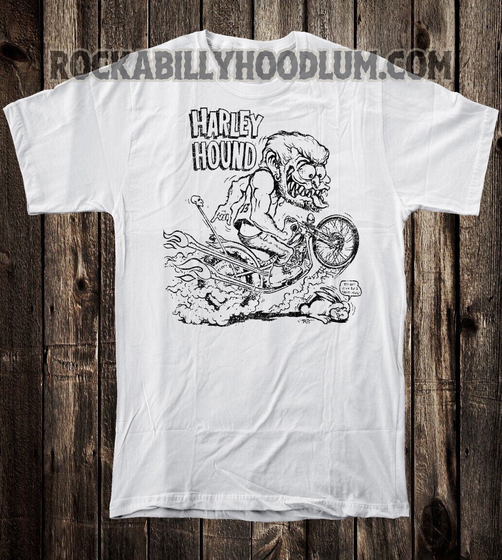 Retro Hot Rod Tee T Shirt Vtg Art Ed Big Daddy Roth Monster Harley ...