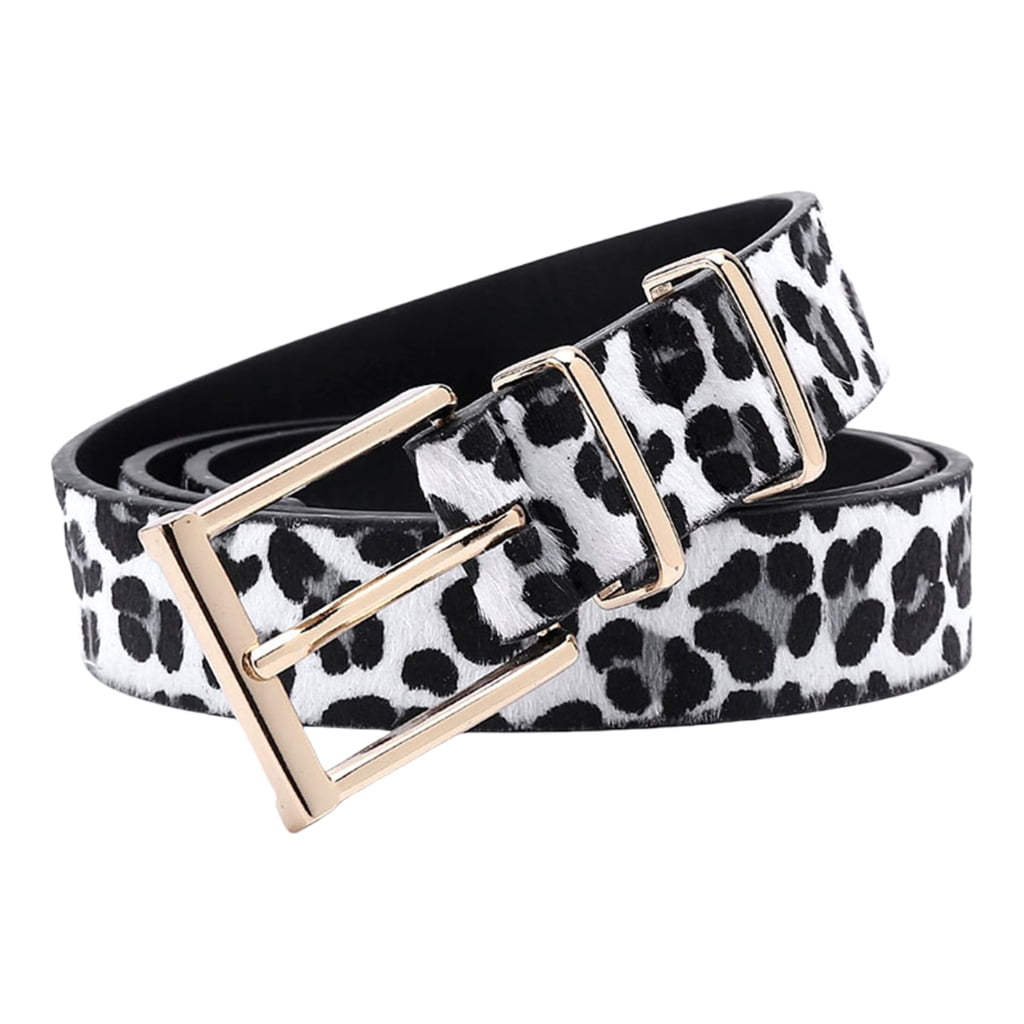 Retro Hot Waist Belt for Daily Costume Leopard Print Waist Belt Body ...