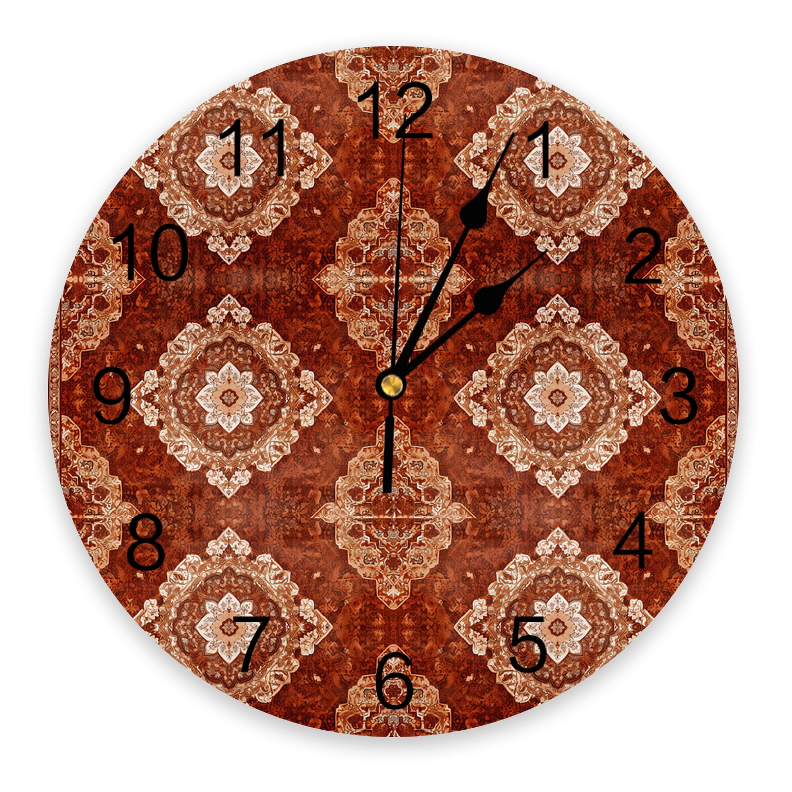 Retro House Mysterious Witch Magic Array Wall Clocks Silent Home Cafe ...