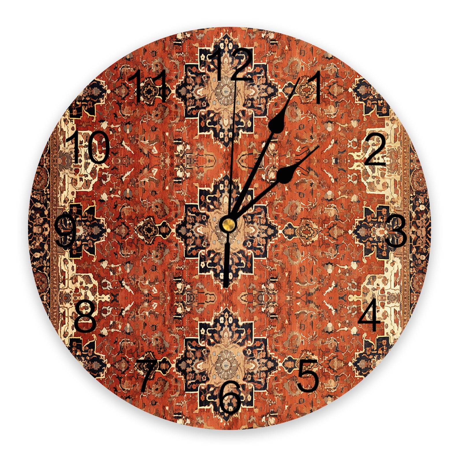 Retro House Mysterious Witch Magic Array Wall Clocks Silent Home Cafe ...