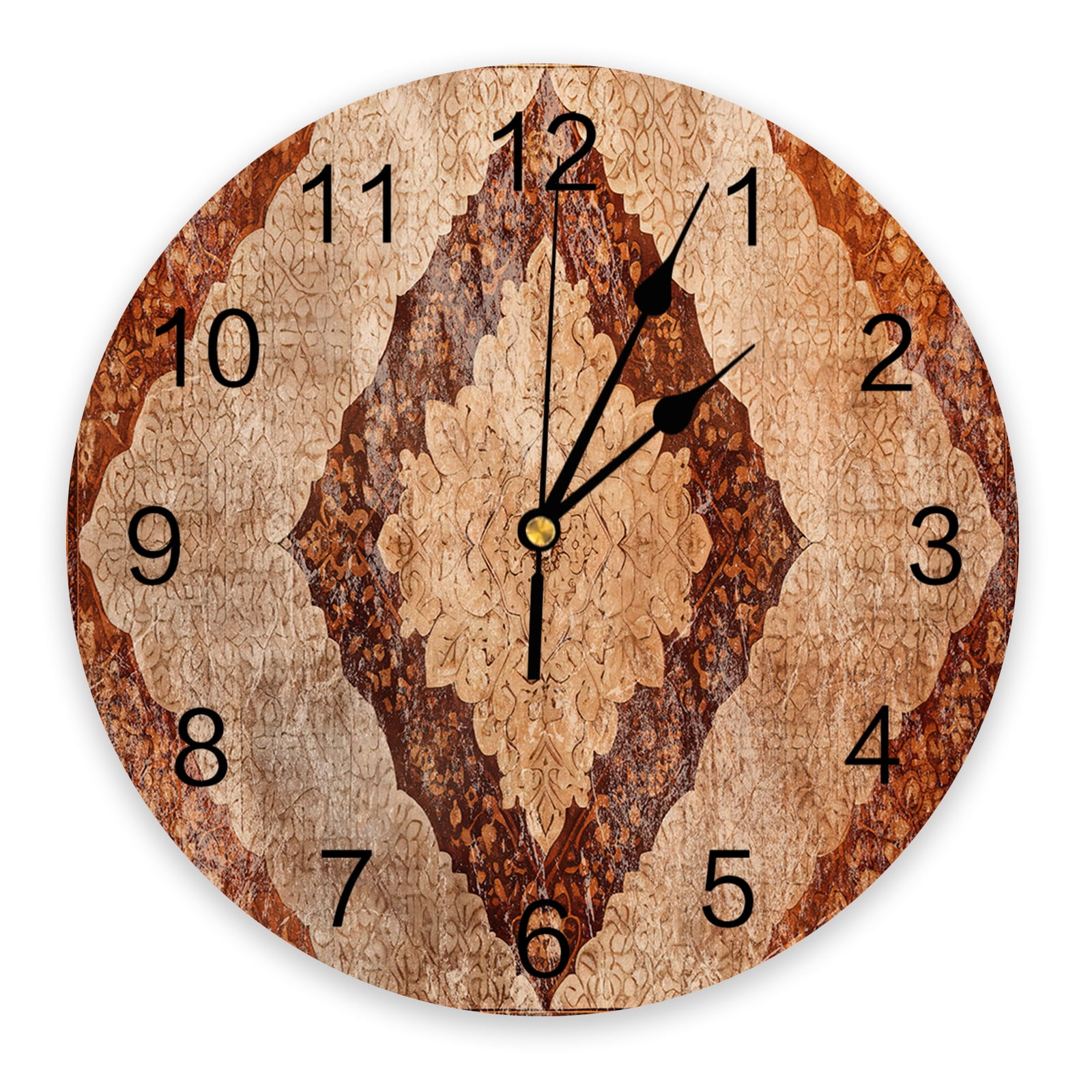 Retro House Mysterious Witch Magic Array Wall Clocks Silent Home Cafe ...