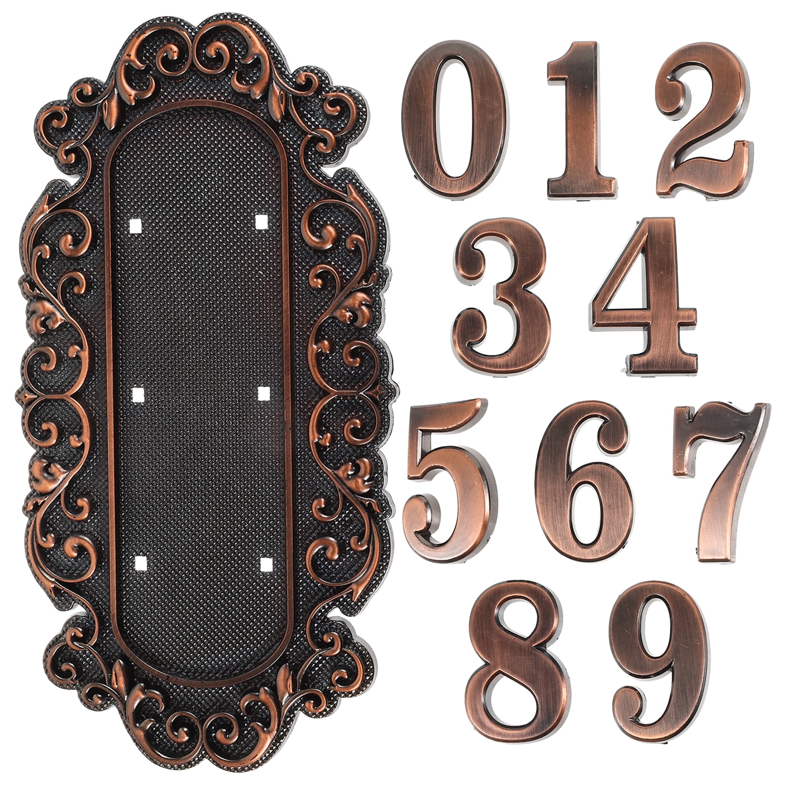 Retro House Sign Vintage Decor Home Signs Number Outdoor The Villa ...