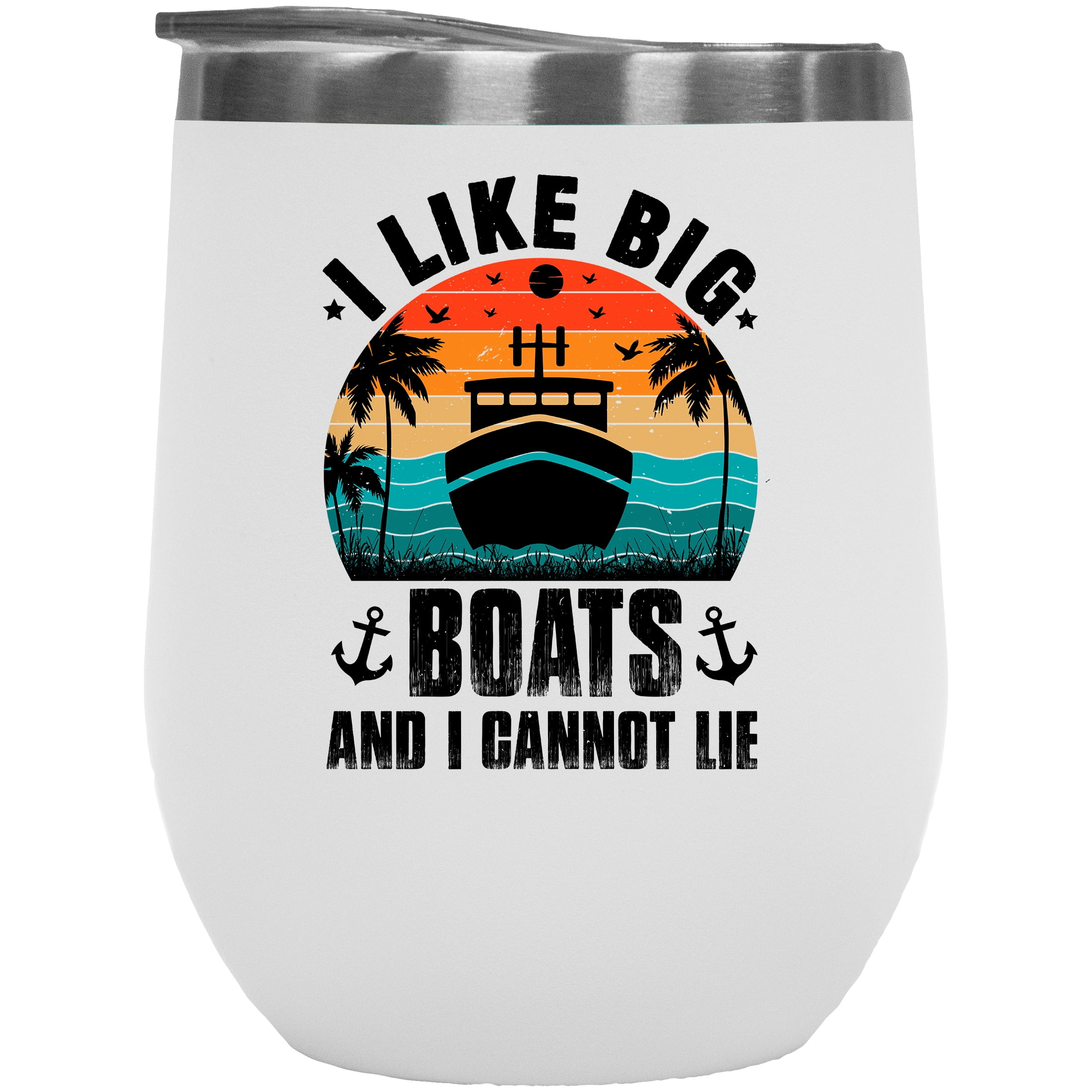 Retro I Like Big Boats and I Cannot Lie, Boat Enthusiast, Lover or ...