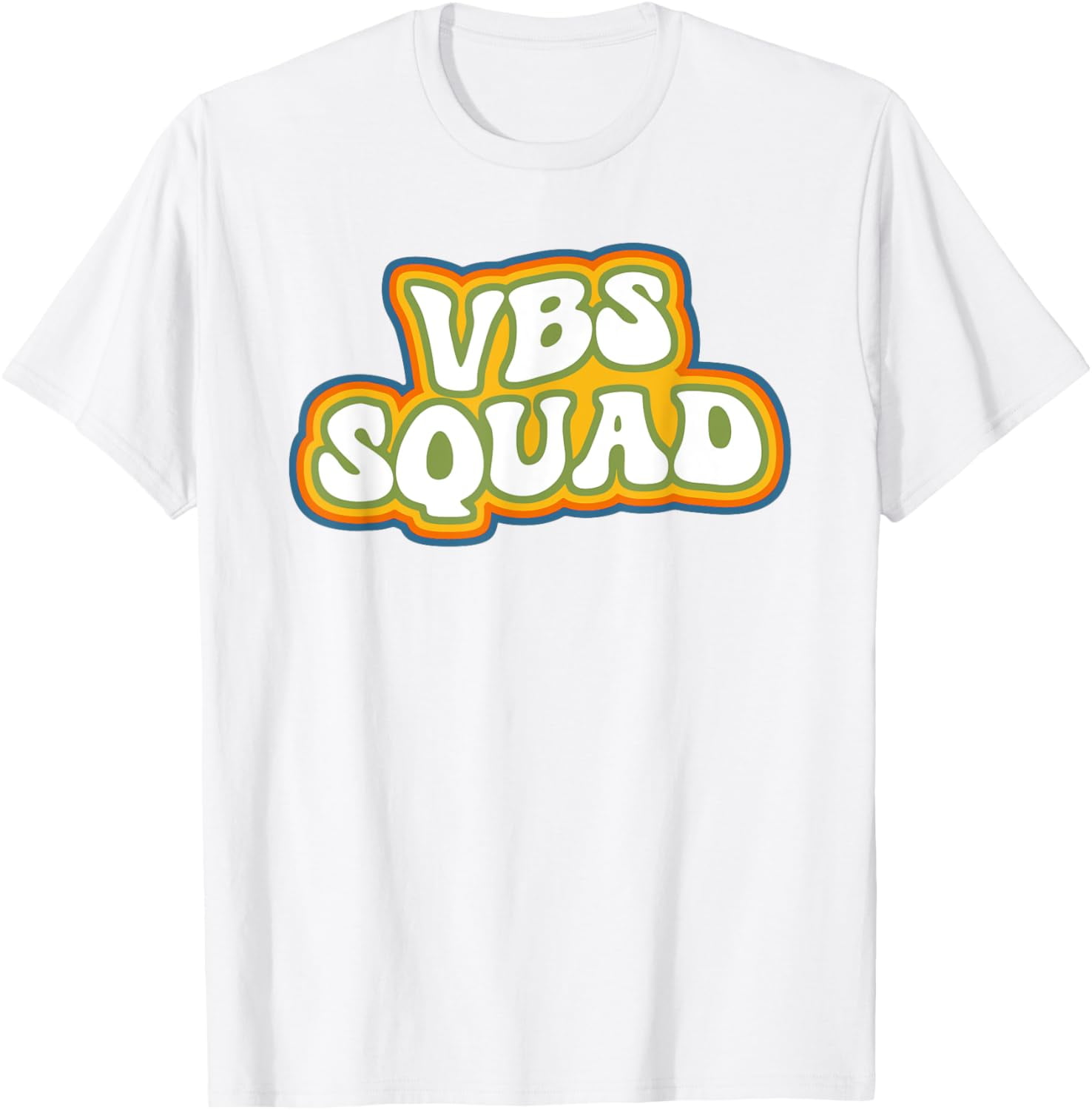 Retro I Love VBS 2024 Vacation Bible School VBS Squad T-Shirt - Walmart.com