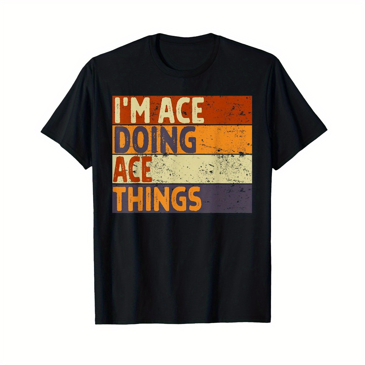 Retro I'm ACE Doing ACE Things Funny Birthday Joke T-Shirt - Walmart.com