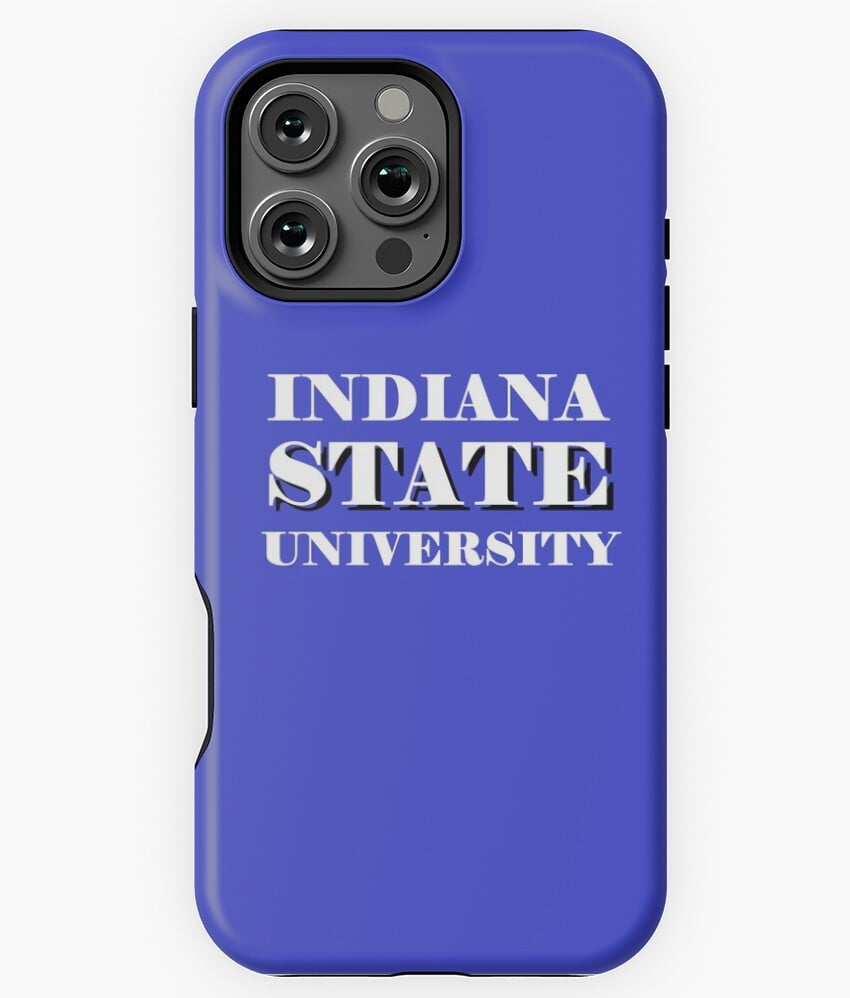 Retro ISU Indiana State Art N3319 Phone Case for iPhone 17 16 15 14 13 ...