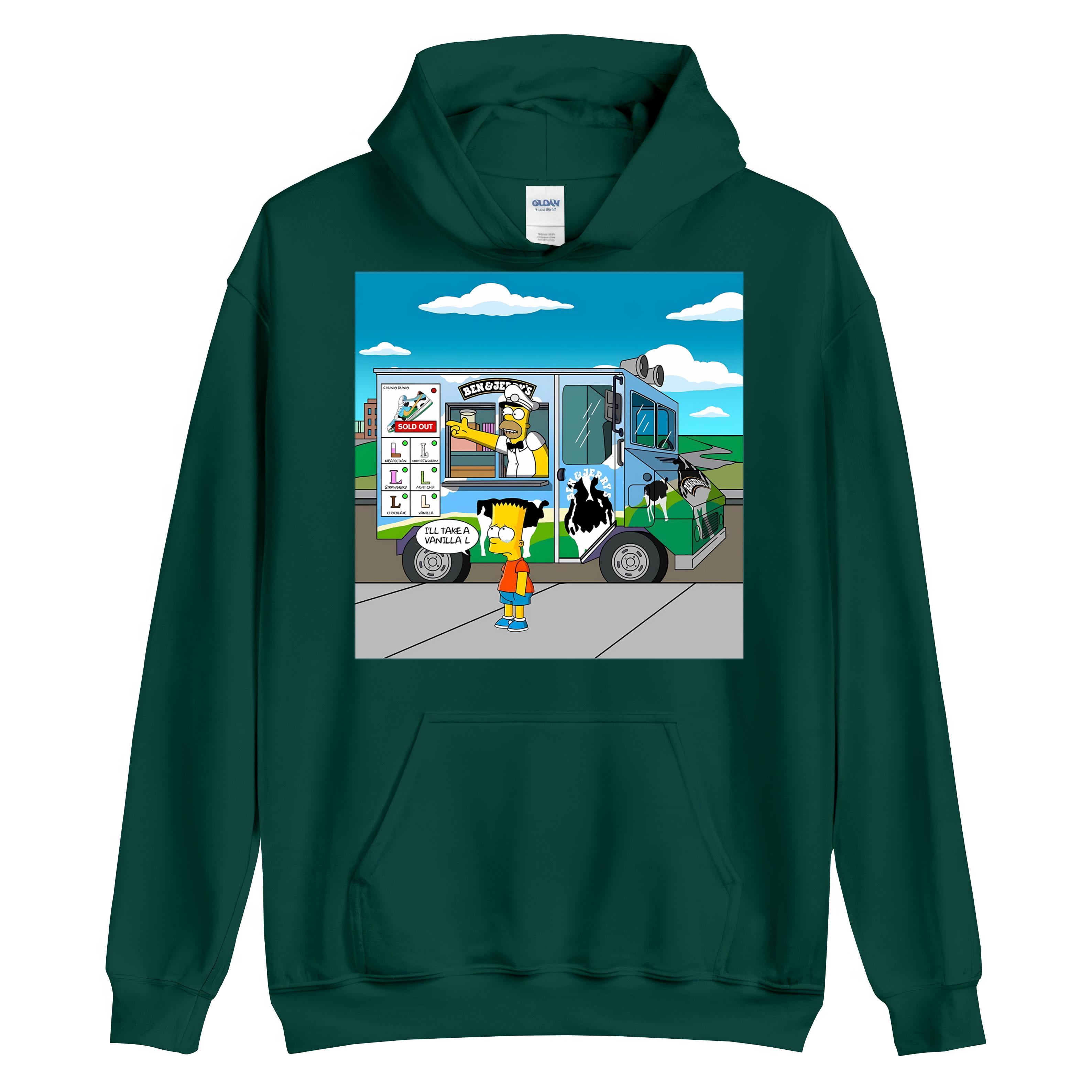 Retro Ice Cream Theme Matching Shirts - By Dunk Low - Walmart.com