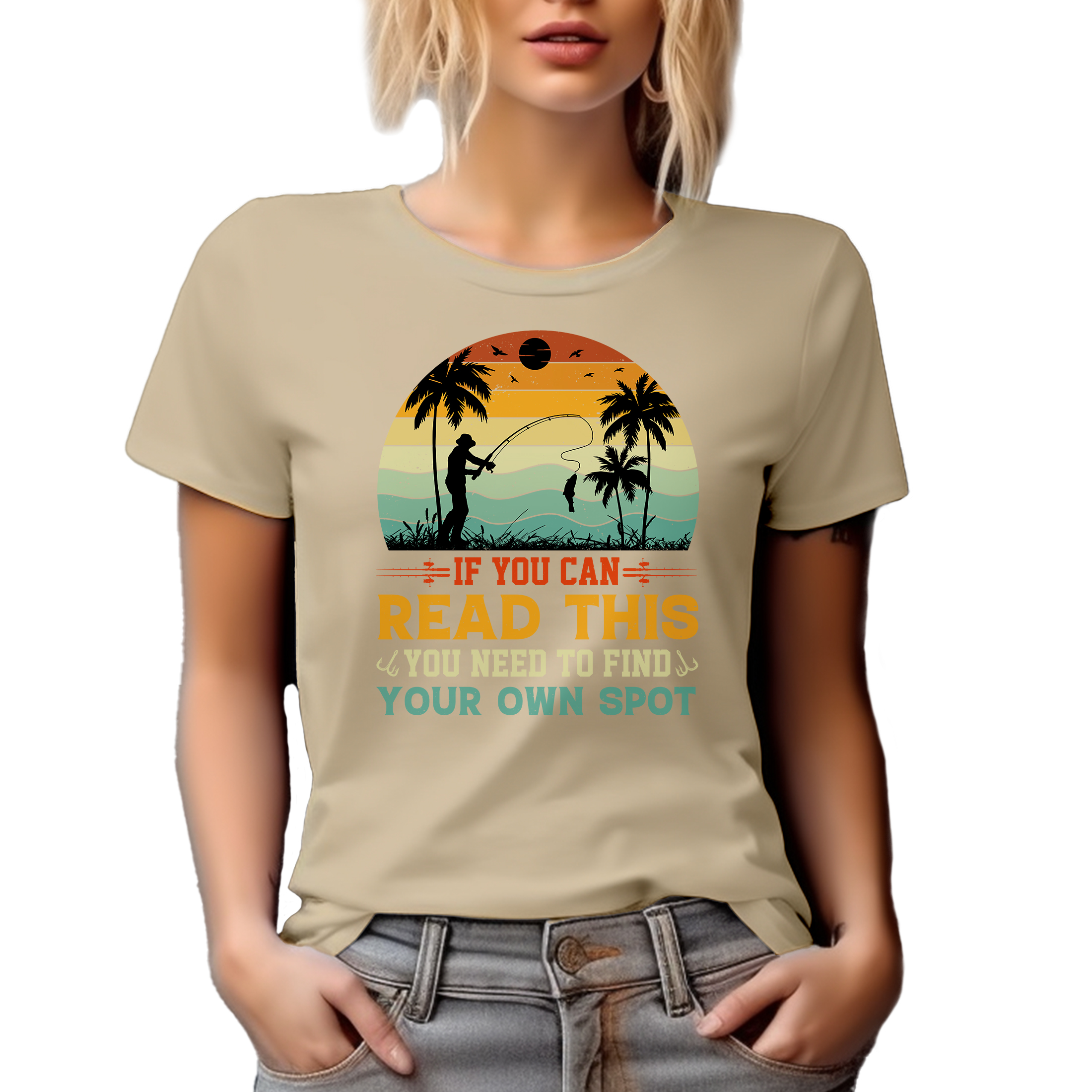 Retro If You Can Read This, You Need to Find Your Own Spot, Funny ...