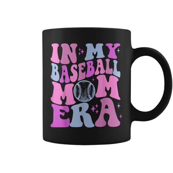 Retro In My Baseball Mom Era Game Day Baseball Lover Coffee Mugs ...