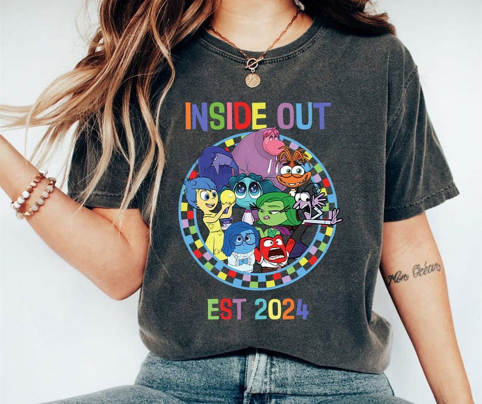Retro Inside Out 2 Svg, Inside Out Checkered Svg, Inside Out Characters ...
