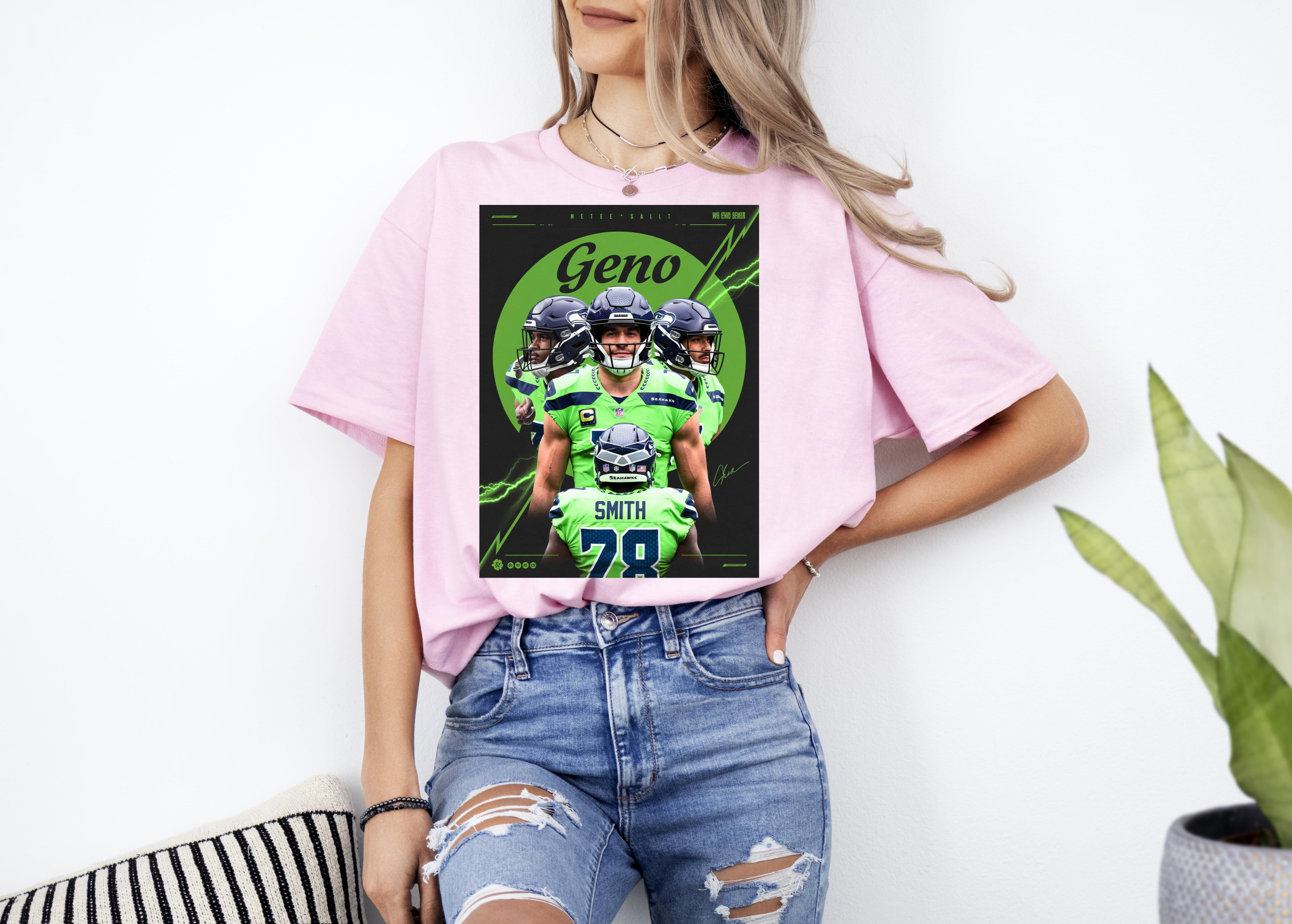 Retro-Inspired Geno Smith Shirt - New Design for True Fans Up To 4XL ...