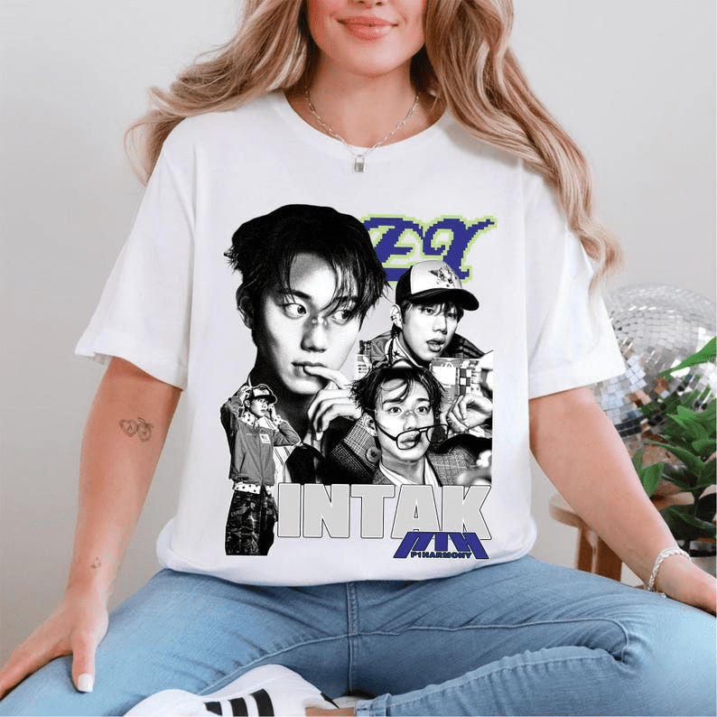 Retro Intak T-Shirt, P1Harmony Ex Album, P1Harmony LIVE TOUR P1ustage H ...