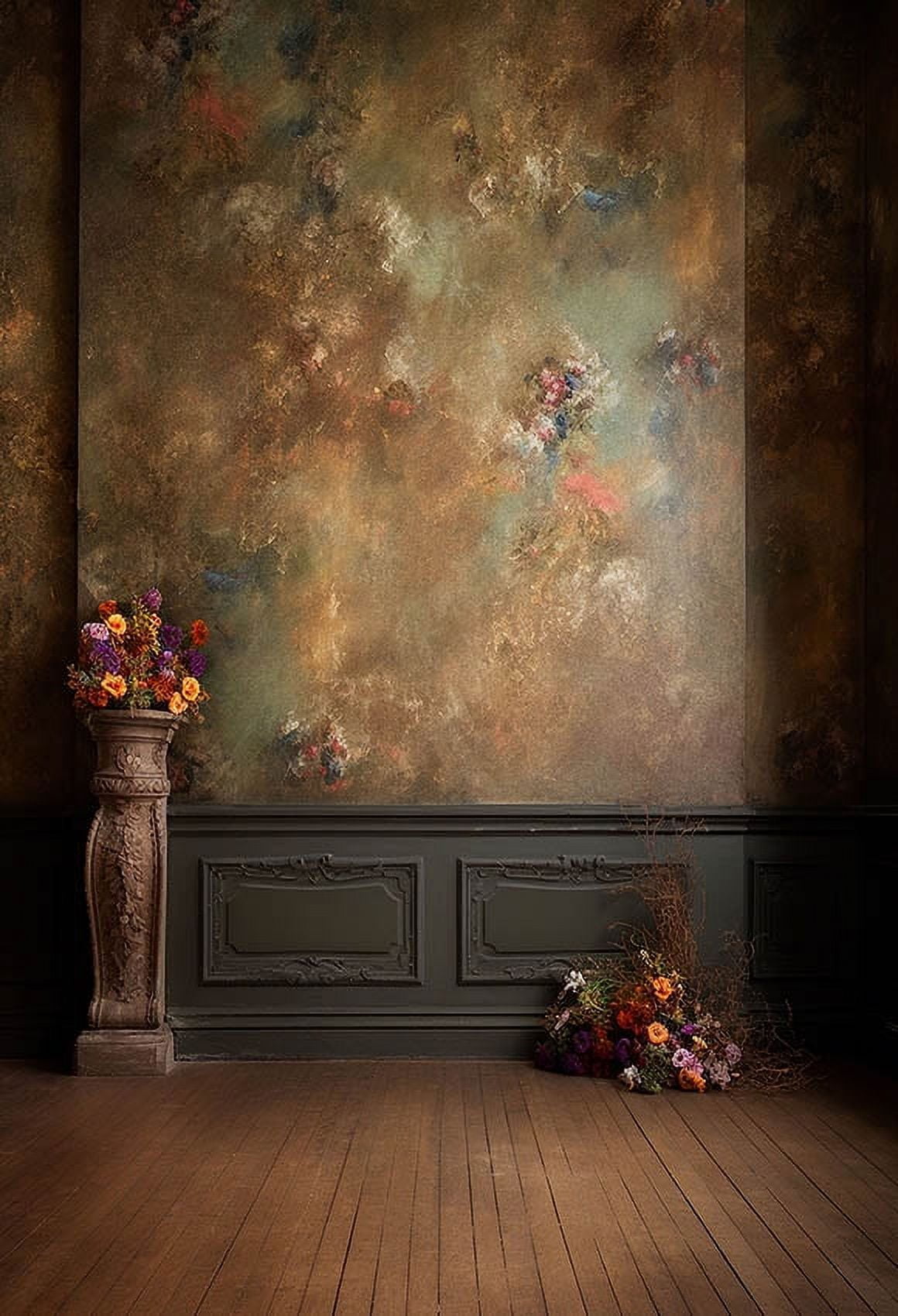 Retro Interior Texture Wall Adult Birthday Wedding Maternity Portrait r ...