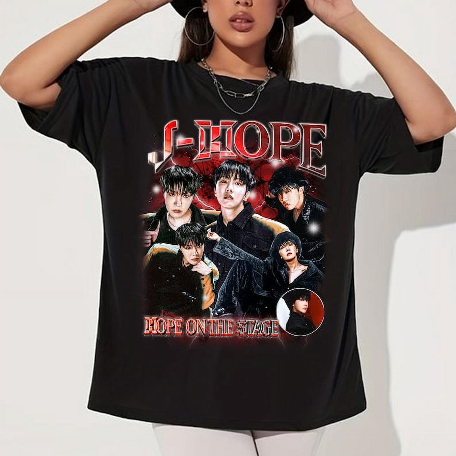 Retro J-Hope Hope On The Stage Tour T-shirt, Hope On The Street Shirt ...