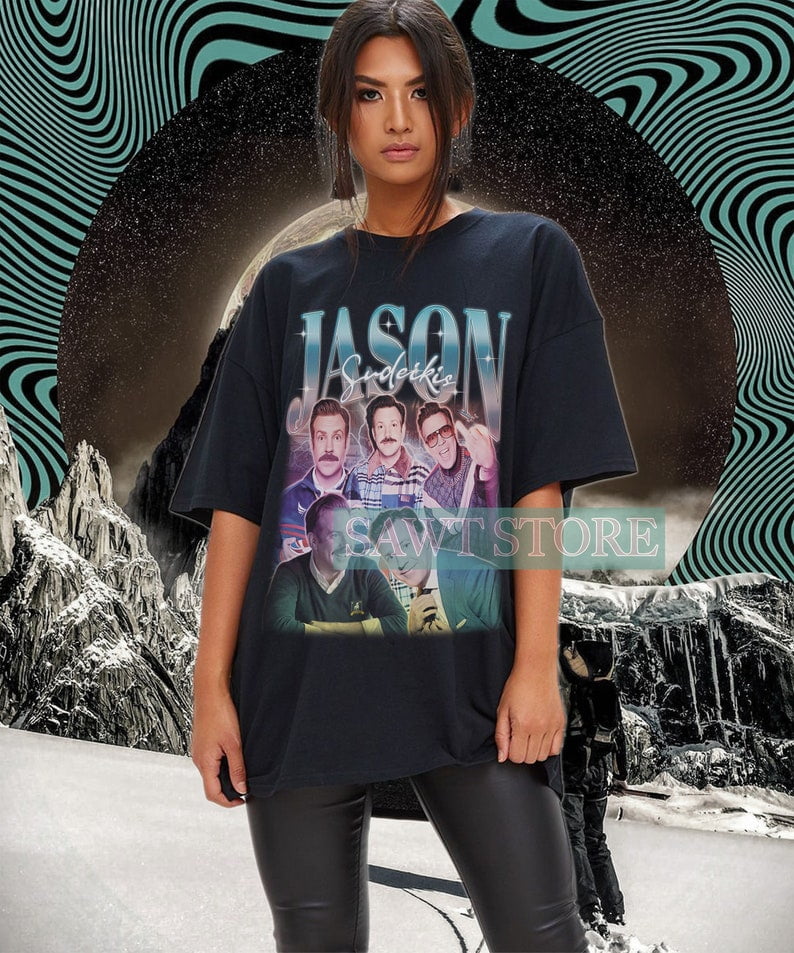 Retro JASON SUDEIKIS Shirt, Jason Sudeikis Homage T-Shirt,Daniel Jason ...