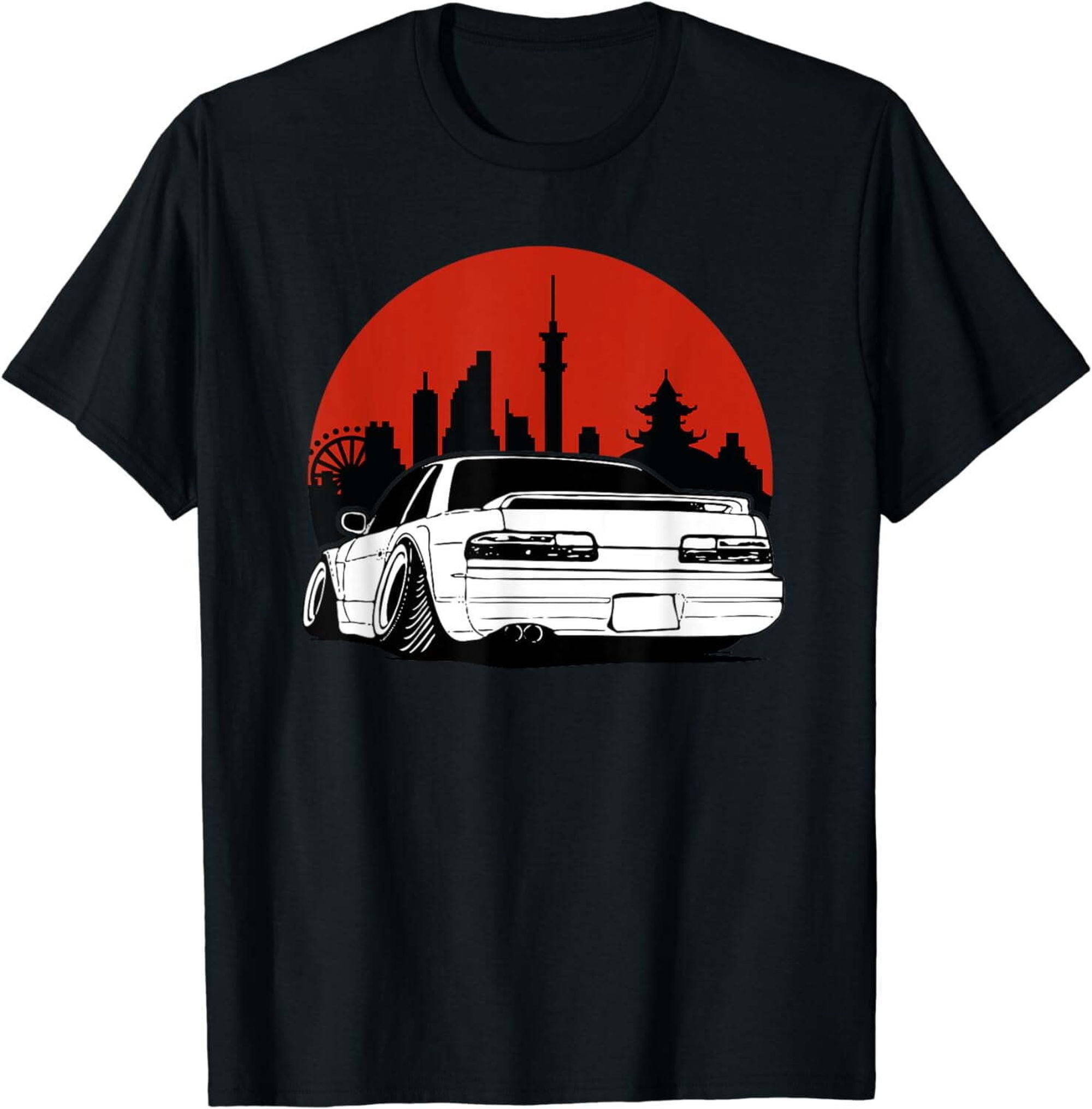 Retro JDM Racing Tee - Paying Homage to the 90s Racing Scene - Walmart.com