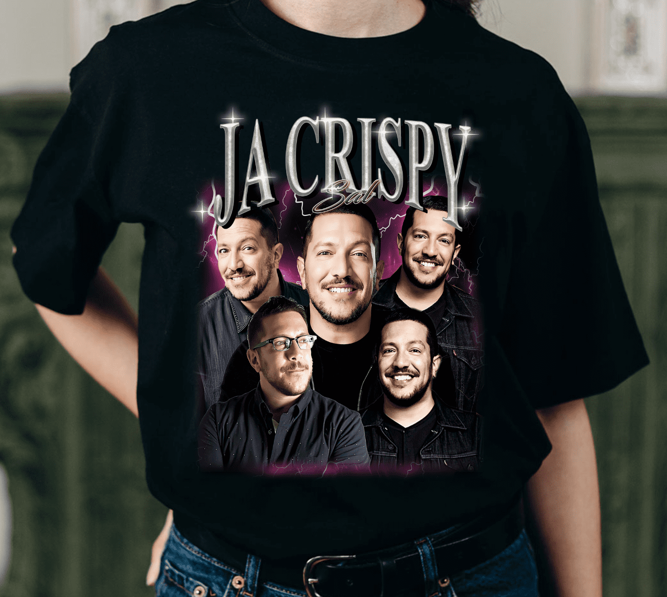 Retro Ja Crispy Sal Shirt -Sal Vulcano Shirt,Sal Vulcano Tshirt,Sal ...