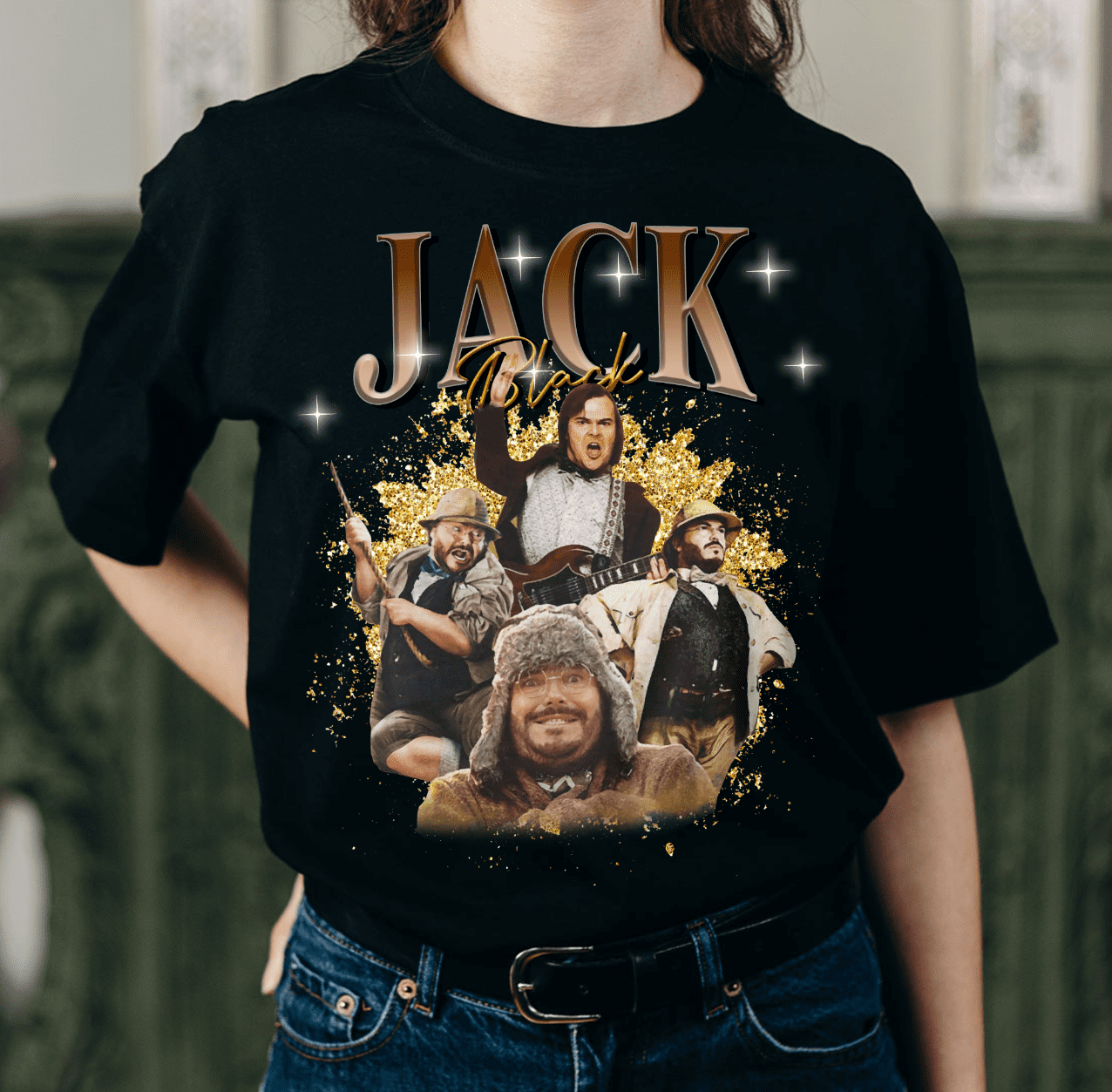 Retro Jack Black Shirt -Jack Black Tshirt,Jack Black T-shirt,Jack Black T shirt,Jack Black ...