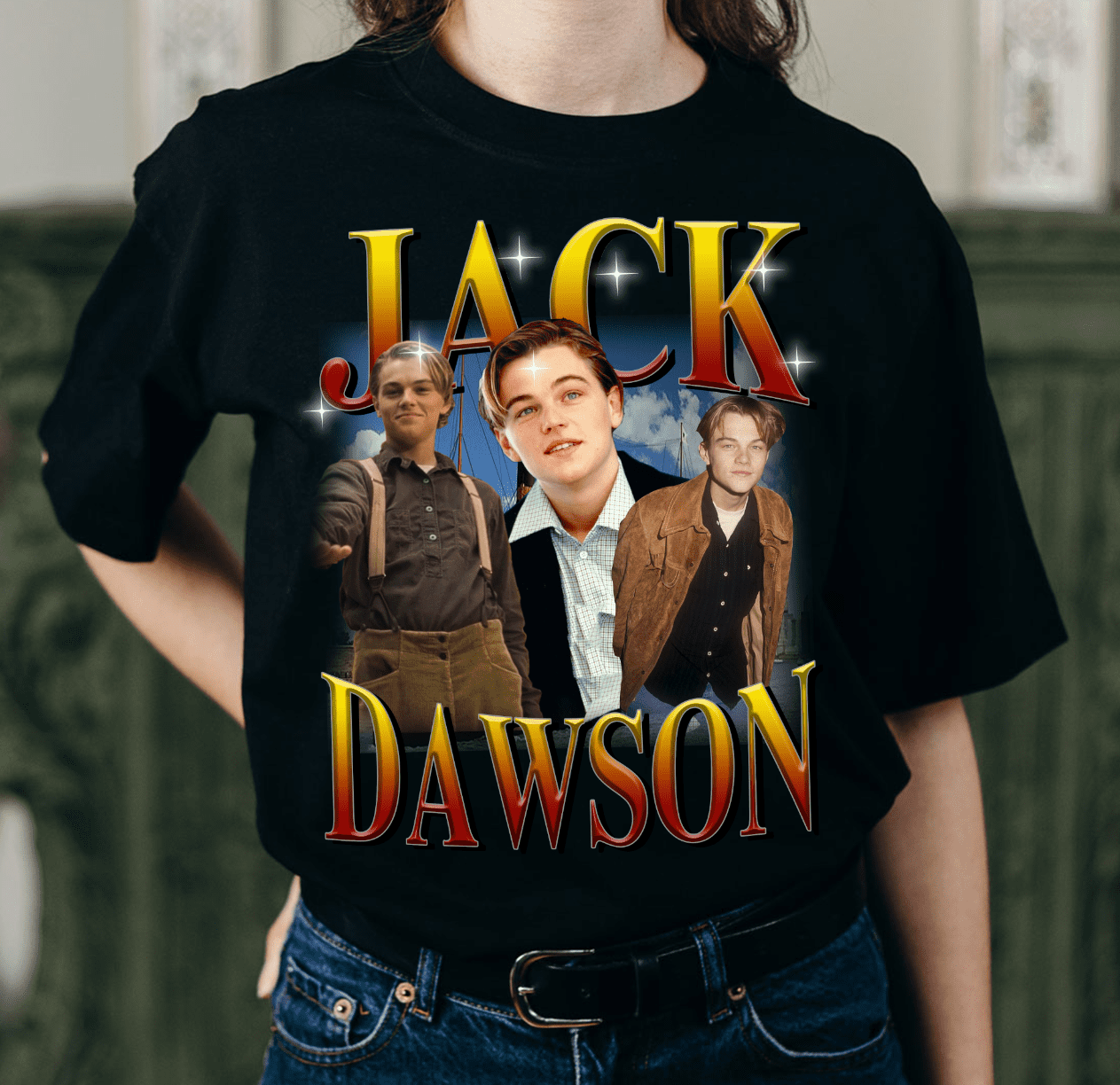 Retro Jack Dawson Shirt -Jack Dawson Tshirt,Jack Dawson T shirt ...