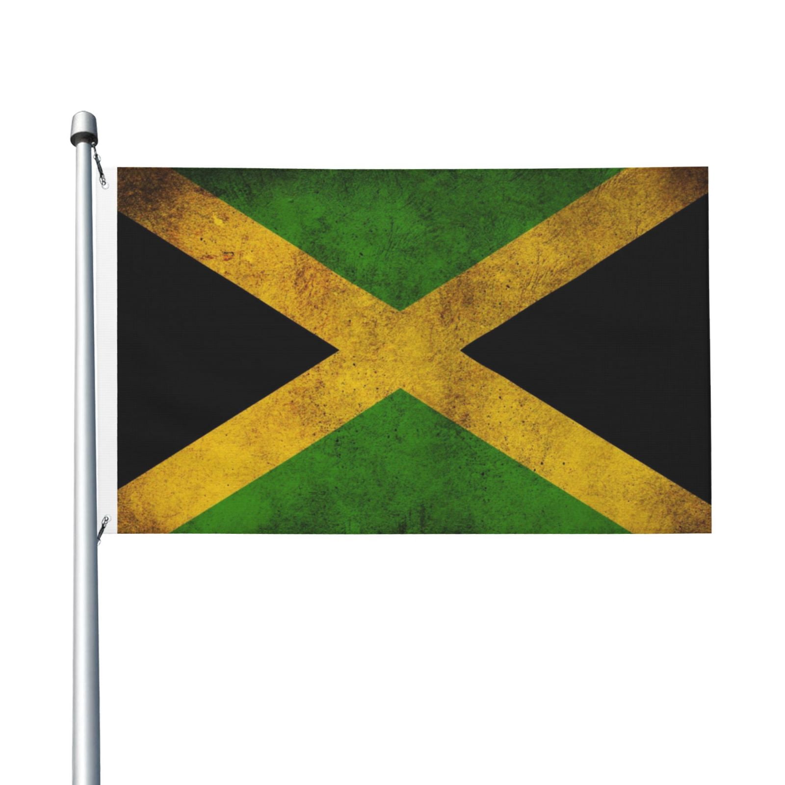 Retro Jamaican Flag Flag Flag 3x5ft Double-Sided Printing Indoor ...