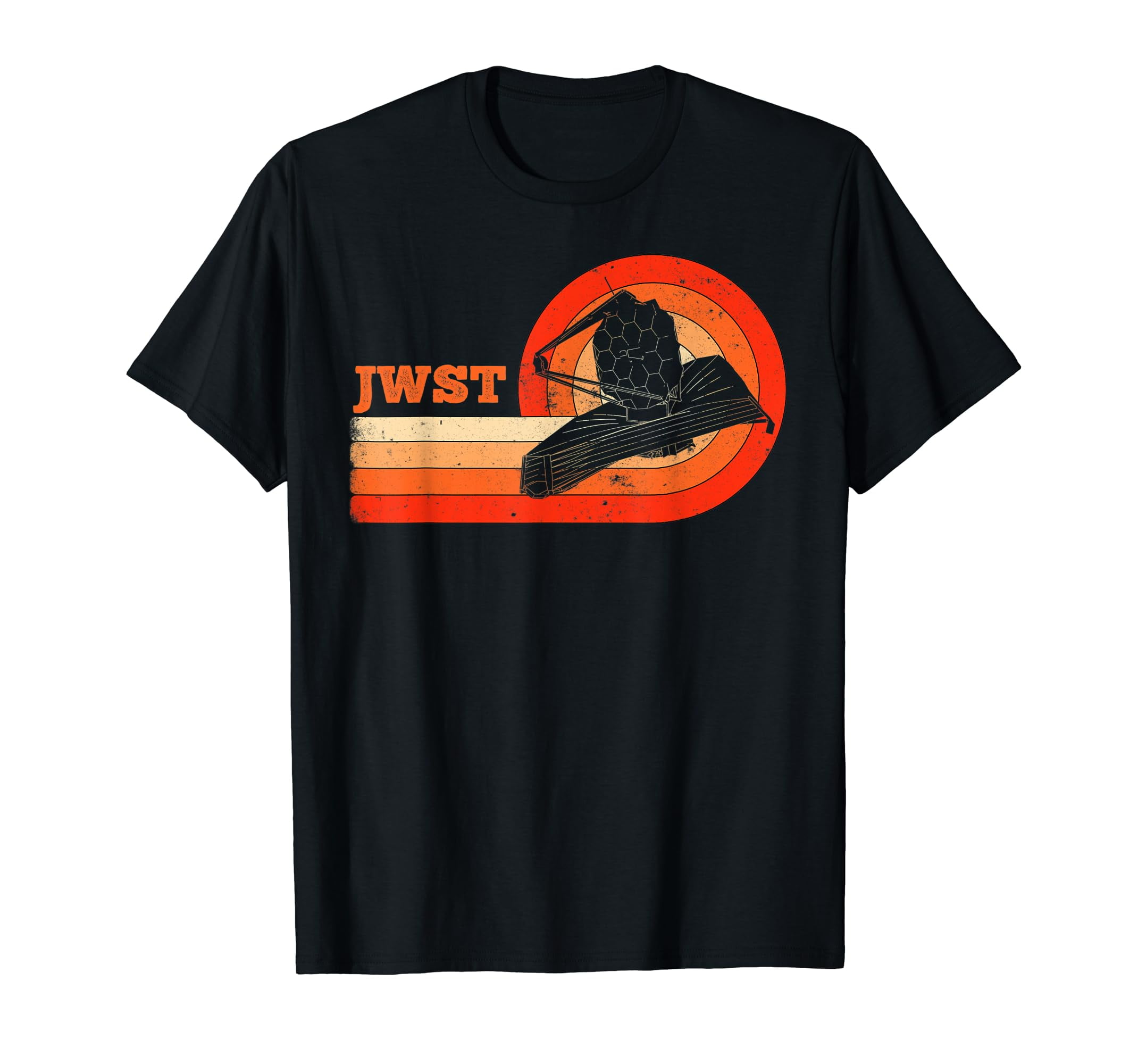 Retro James Webb Space Telescope Retro Webb Space Telescope T-Shirt ...