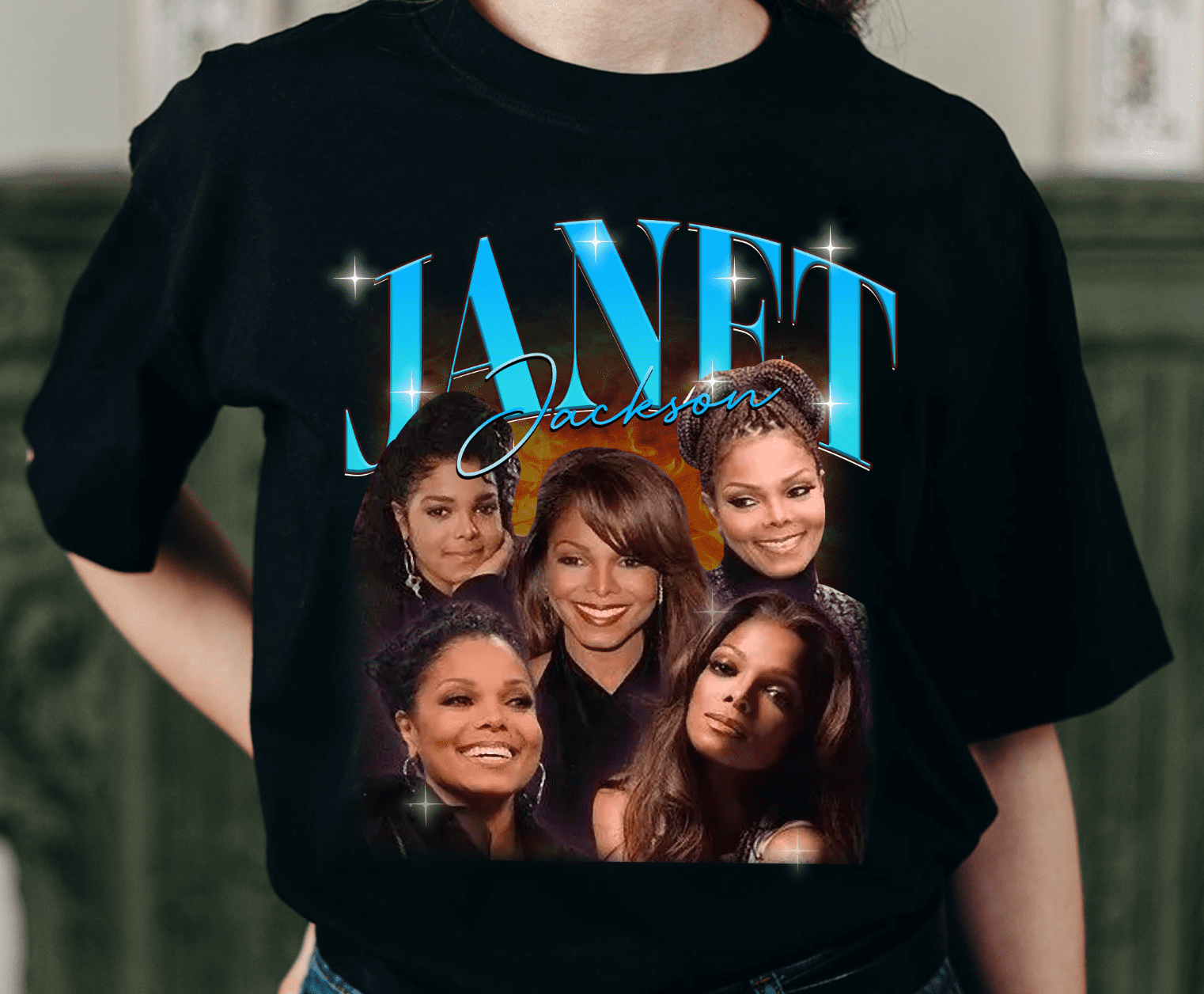 Retro Janet Jackson Shirt -Janet Jackson Tshirt,Janet Jackson T-shirt ...