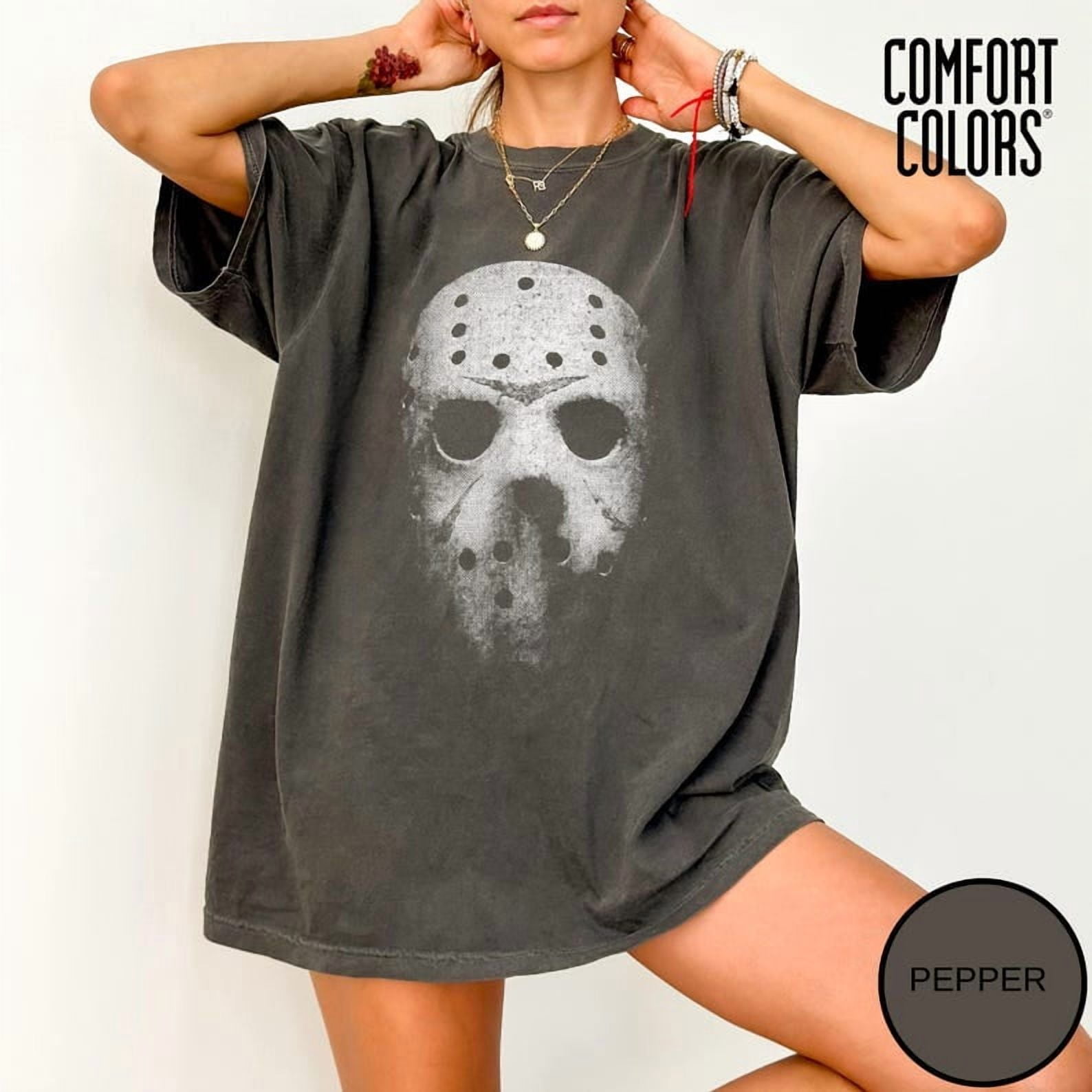 Retro Jason Voorhees Horror Movie Characters Halloween Shirt,Jason ...