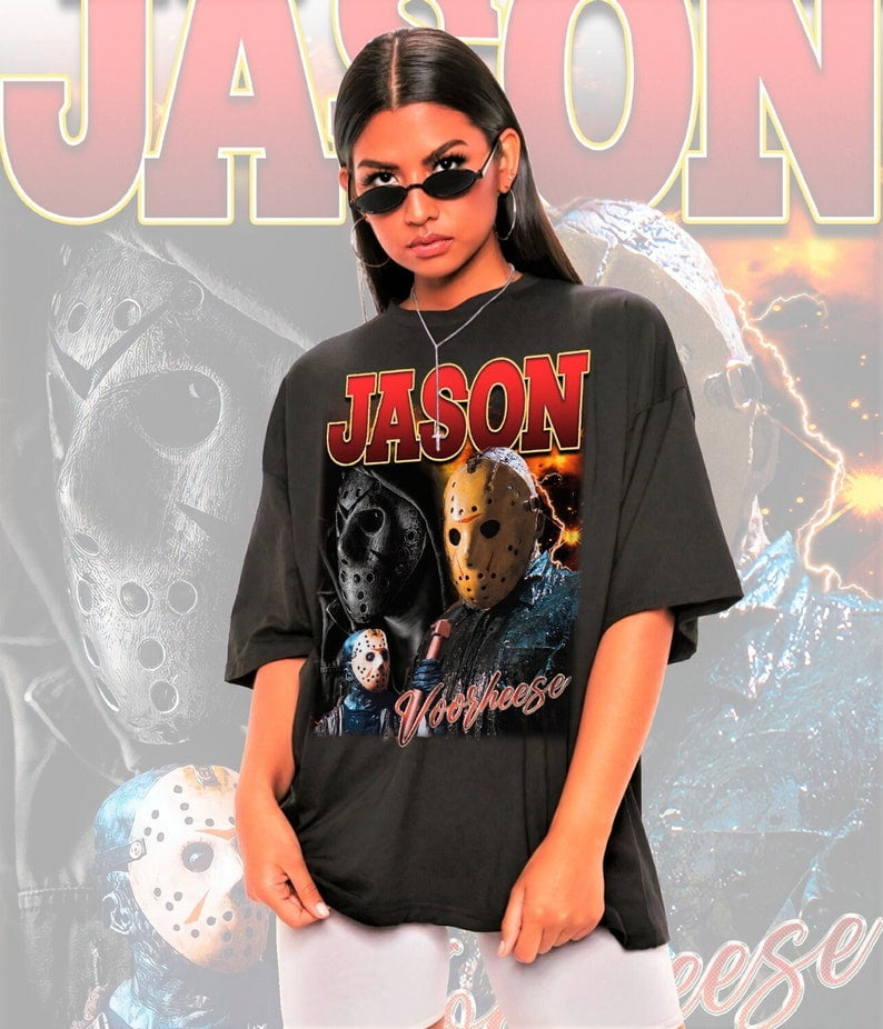 Retro Jason Voorhees Shirt -Jason Voorhees Tshirt,Jason Voorhees T ...