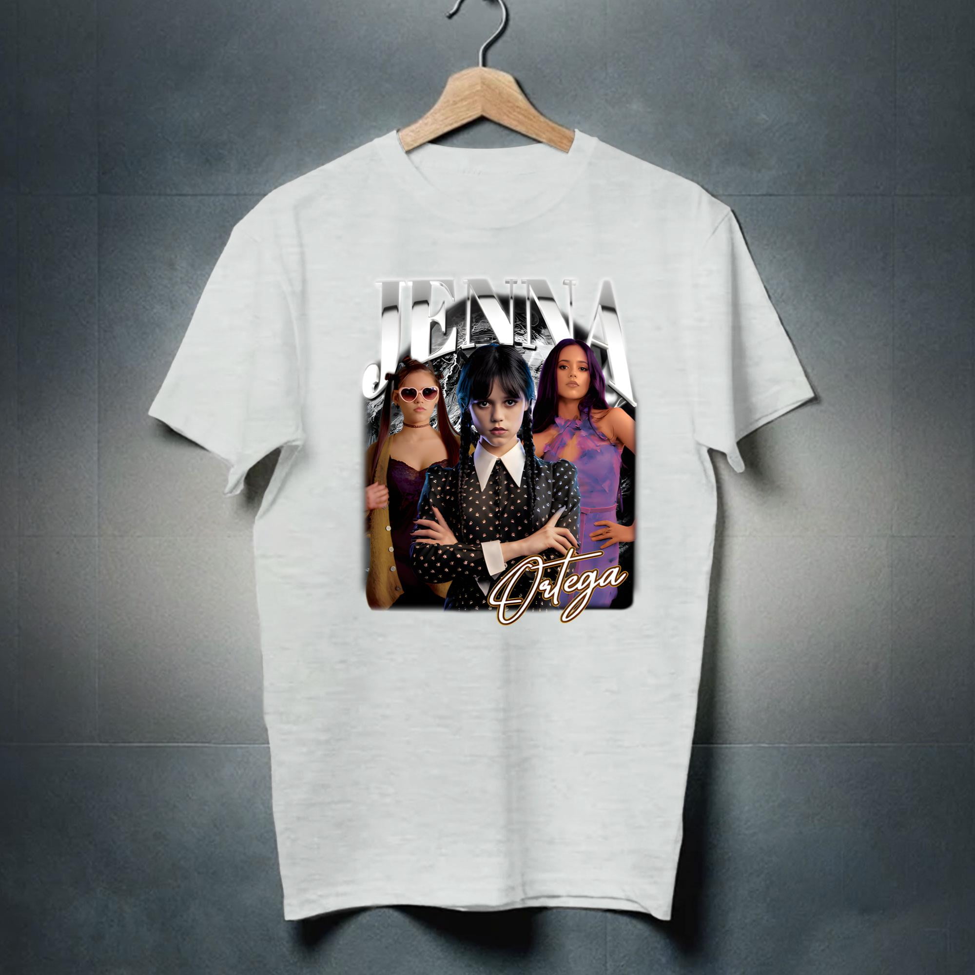Retro Jenna Ortega Shirt -Jenna Ortega Tshirt,Jenna Ortega Wednessday-TH38702 - Walmart.com
