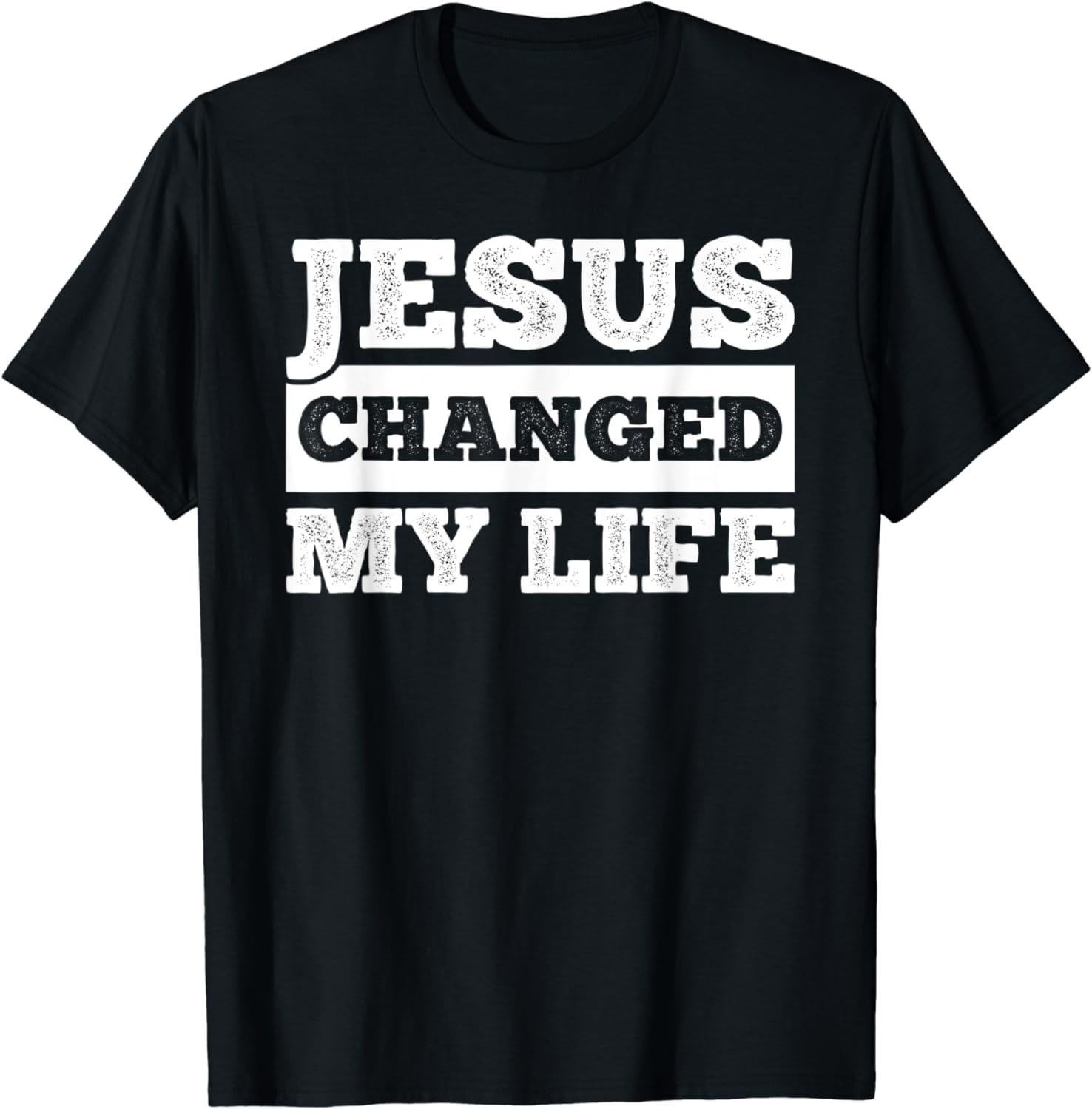 Retro Jesus Changed My Life Christ Devotee Jesus T-Shirt - Walmart.com