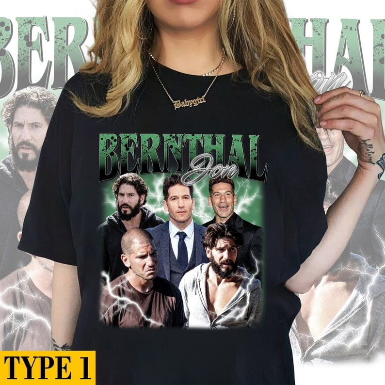 Retro Jon Bernthal Shirt, Jon Bernthal T-Shirt, Jon Bernthal Shirt, Jon ...
