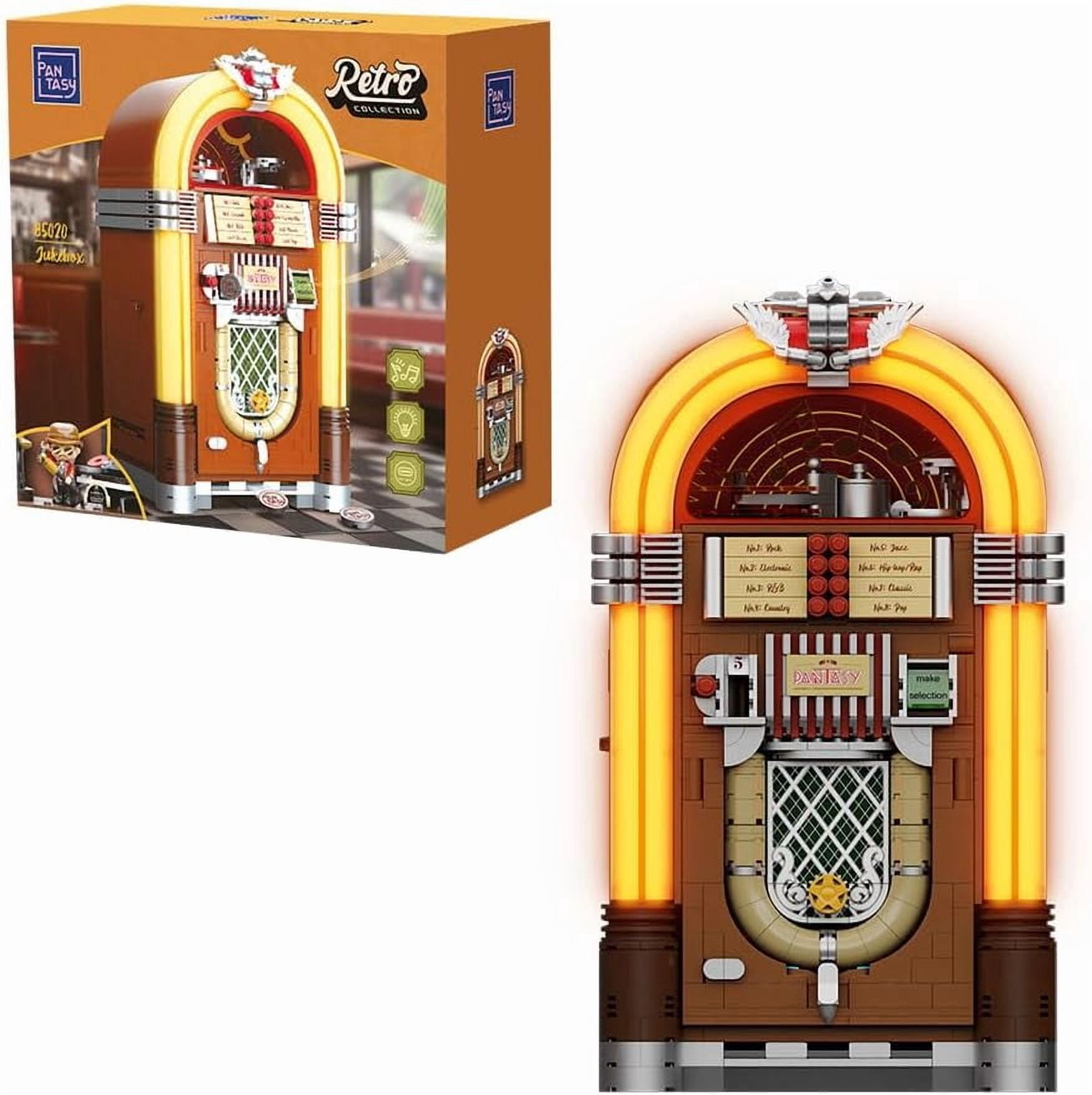 Retro Jukebox Building Kit with Coin & Sound Function, Mechanical Music ...
