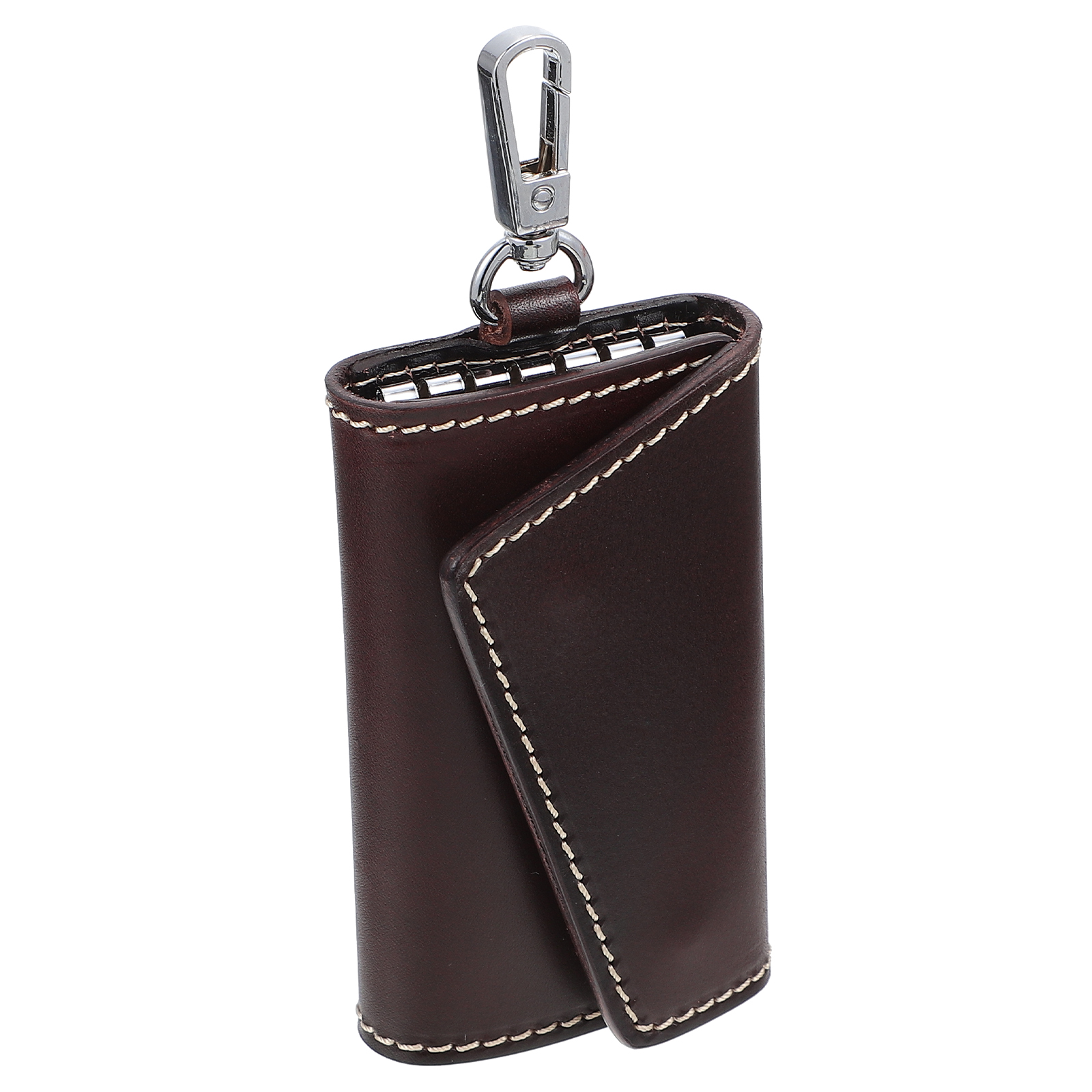 Masteelf Coffee Leather Key Storage Bag for Protection and Easy Storage ...