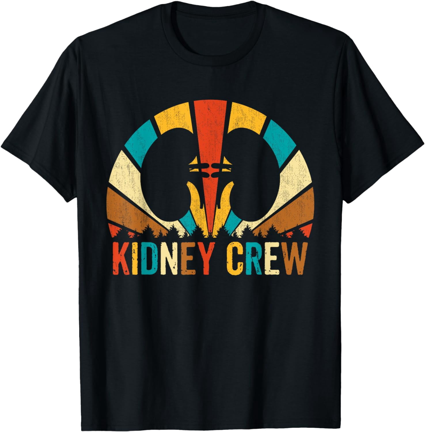 Retro Kidney Crew - Dialysis Nephrology Tech, Nurse T-Shirt mens t hirt ...
