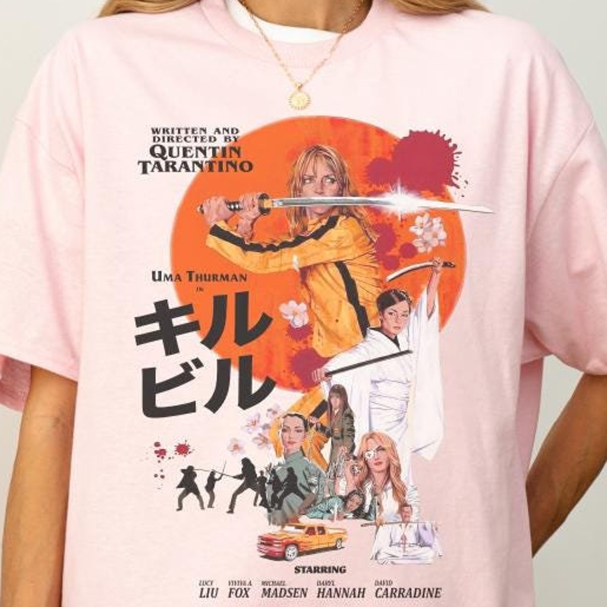 Retro Kill Bill Shirt -Quentin Tarantino Movie Shirt,Uma Thurman Shirt ...