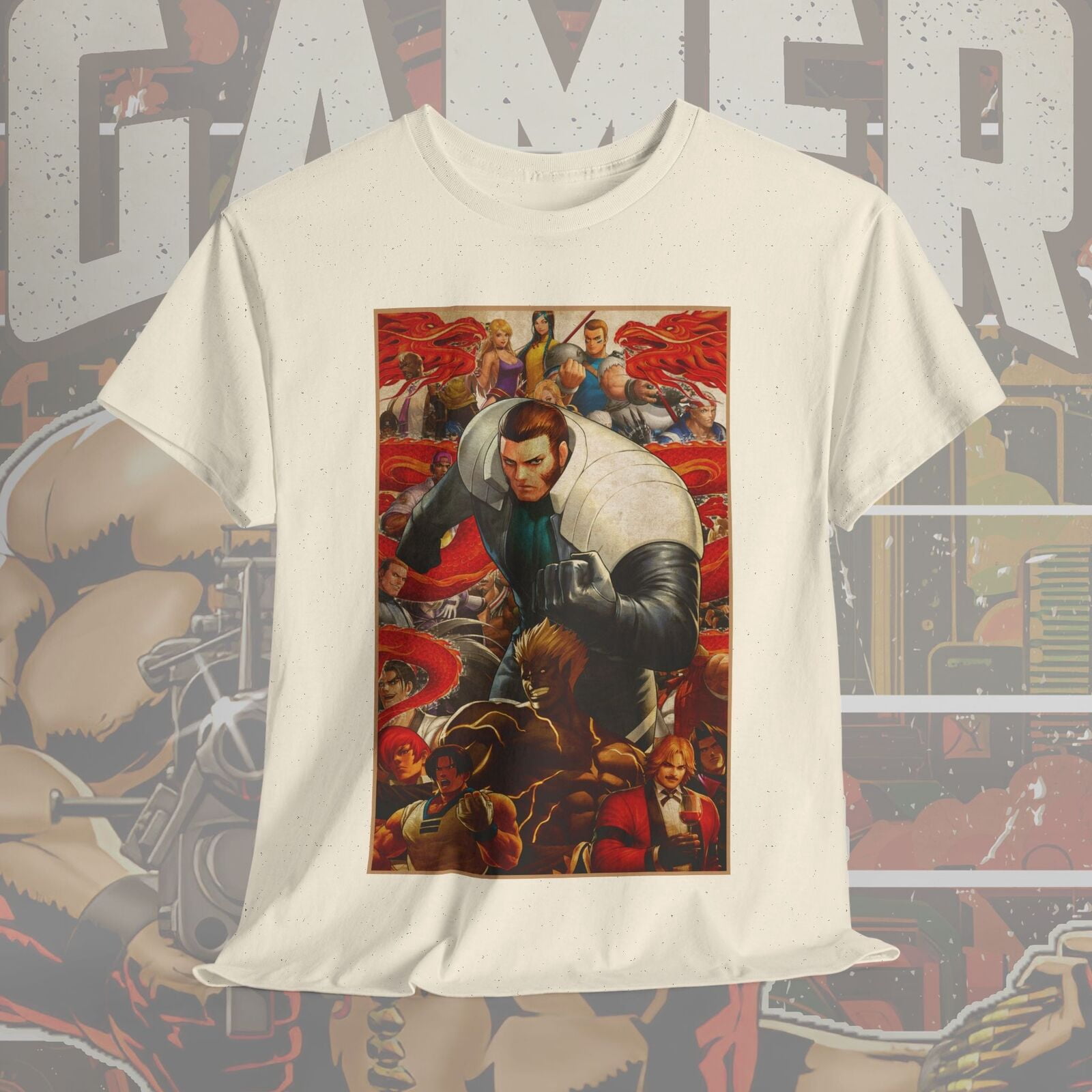 Retro King of Fighters Gaming Shirt Collection, KOF Tee, Gamer Unisex T ...