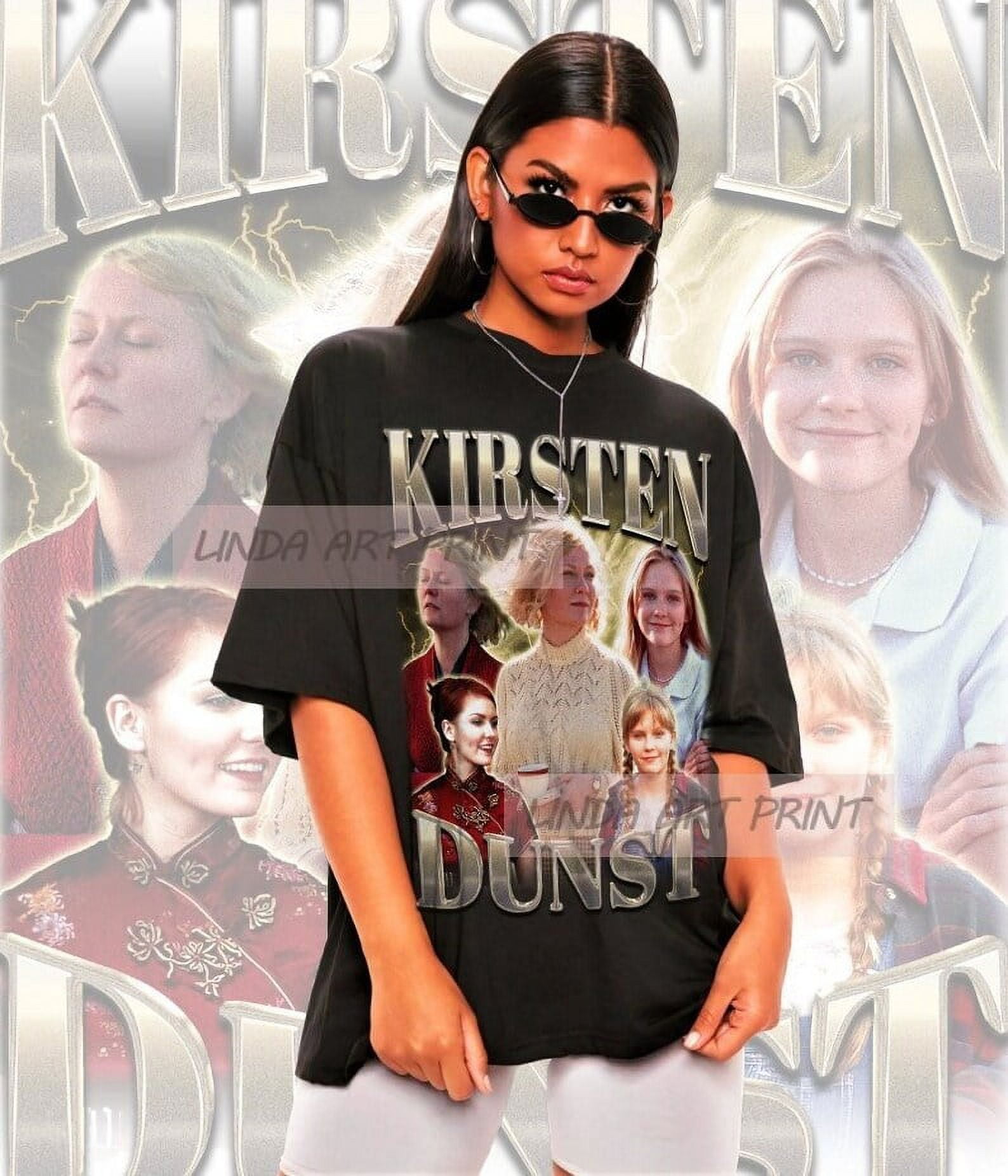 Retro Kirsten Dunst Shirt - Kirsten Dunst Tshirt,Kirsten Dunst T-shirt ...