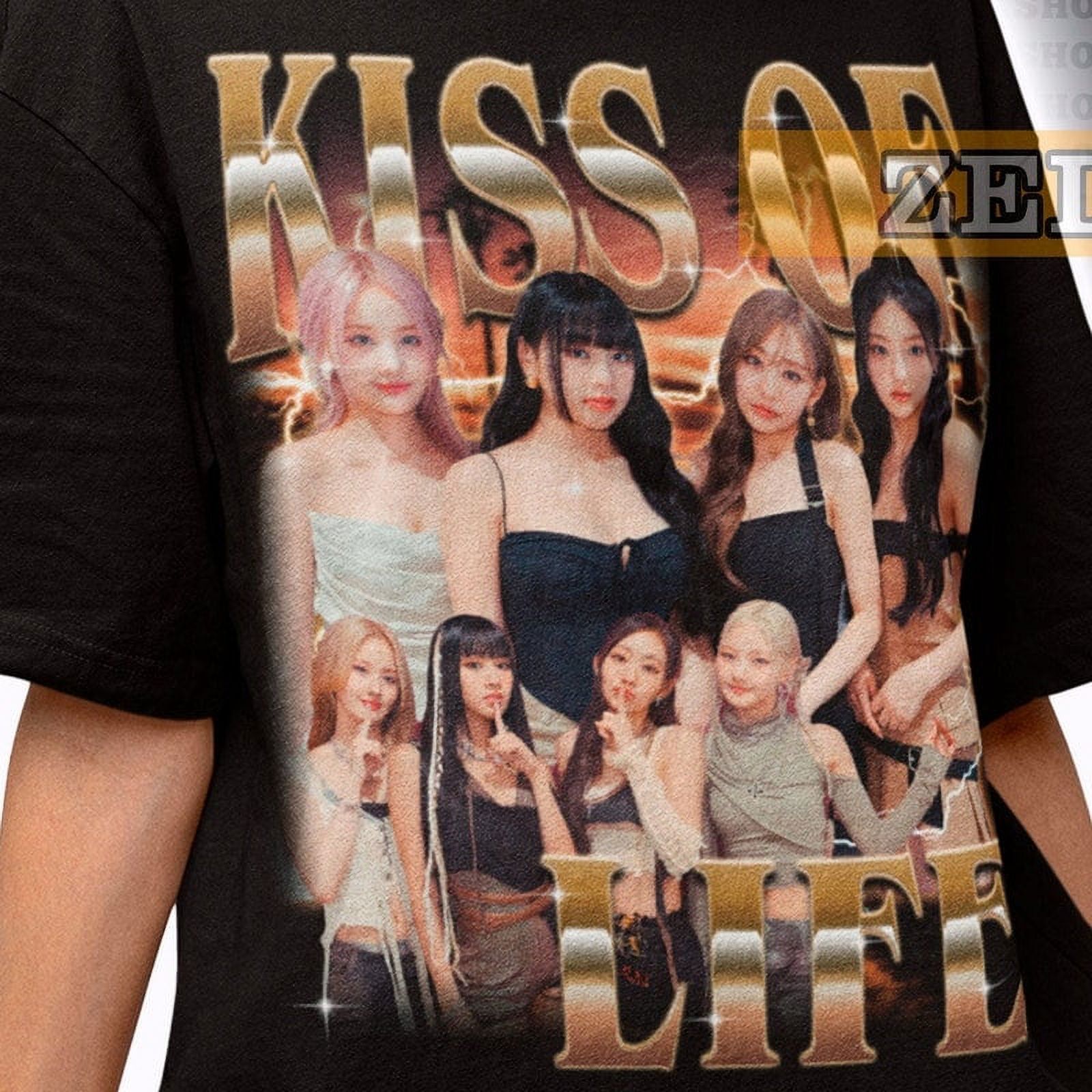 Retro Kiss of Life Shirt, KIOF Fan Shirt, Kiss of Life Sweater, Kiss of ...