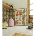 Retro Kitchen Wall Art, Colorful Collage Print, Trendy Print Unframed ...
