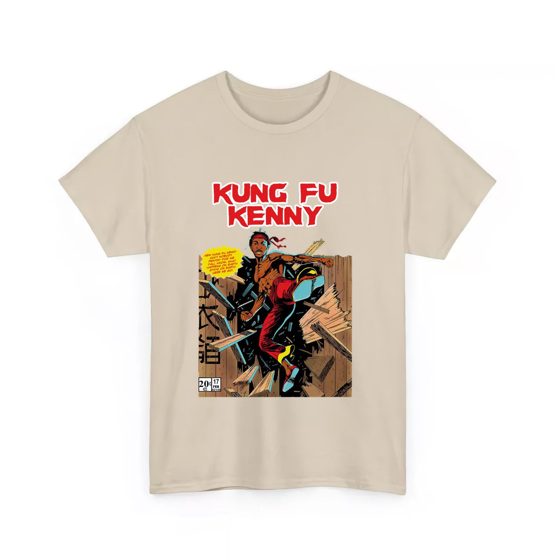 Retro Kung Fu Graphic Tee Inspired by Music Icons Vintage 90's Comic ...